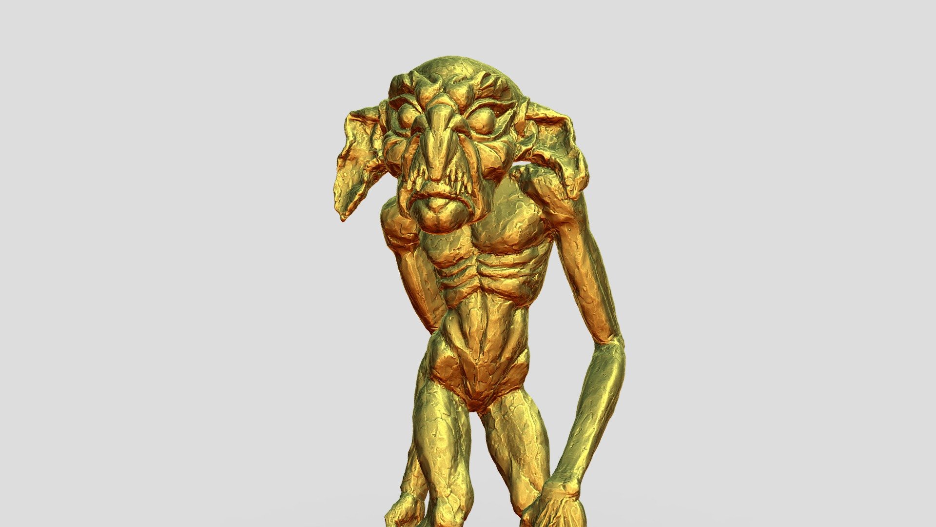 monster sculpture - 3D model by Diana Liu (@Diana123456) [5ea52b0 ...