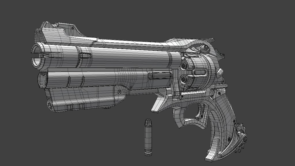 [PTA]Mccree_무기_(R)_Grayshade_v01 - 3D model by Youngseok Lee ...