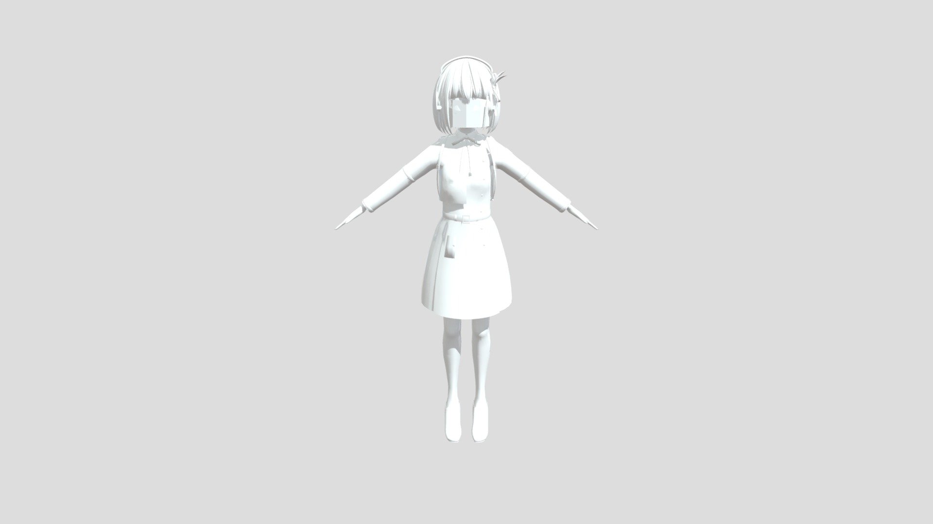 Chisato Nishikigi - Lycoris Recoil - Download Free 3D model by minecraft3193092 [5ea6740 ...