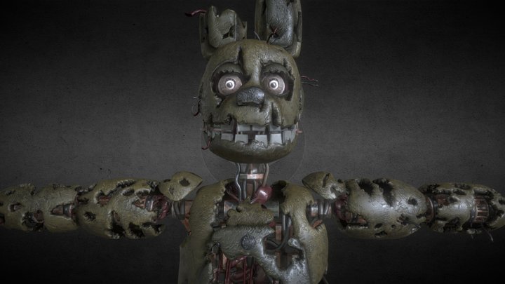 Springtrap 3D models - Sketchfab