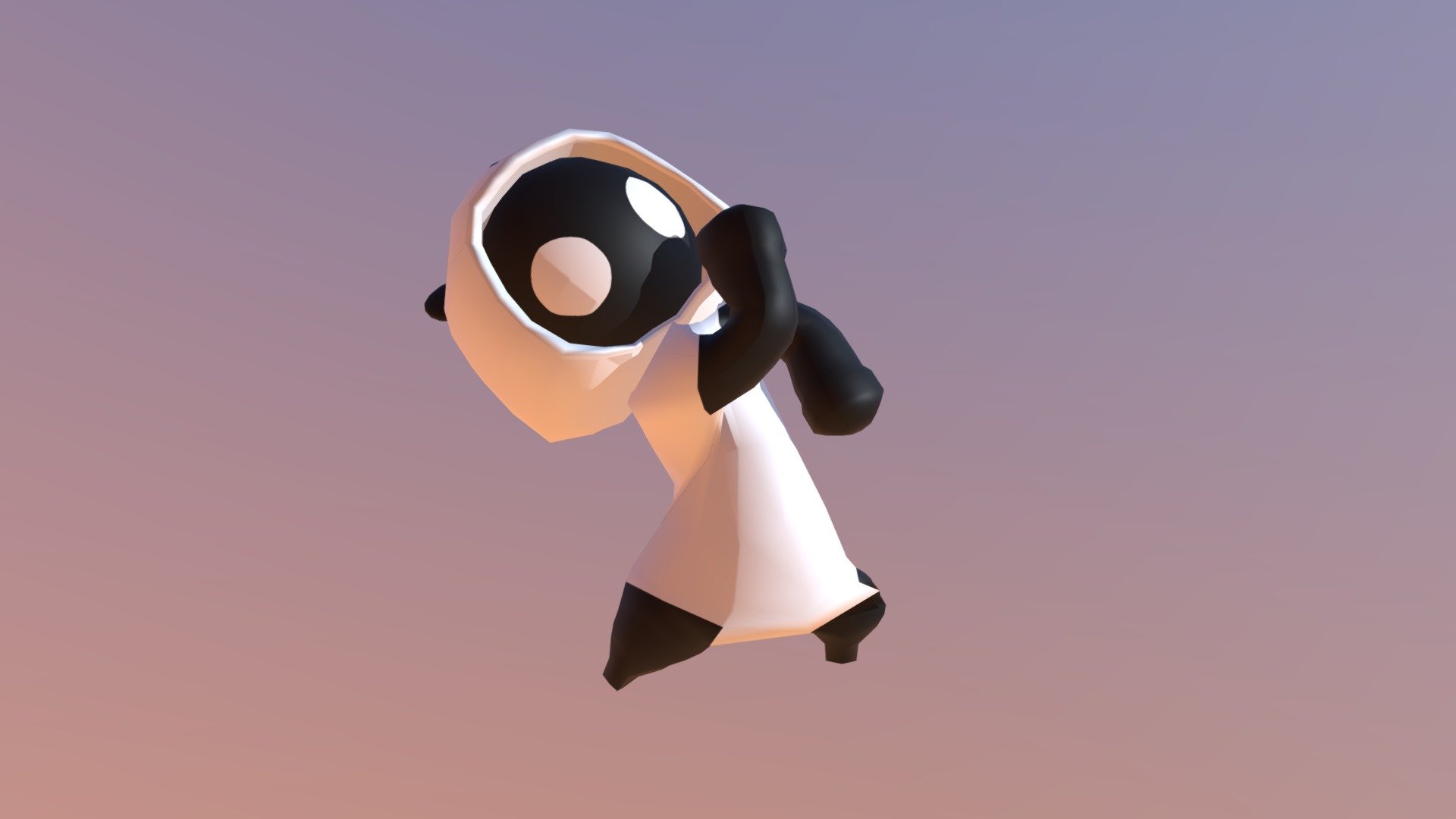 Character Panda Final - 3D model by Joshua Eiki (@Aalok) [5ea8041 ...