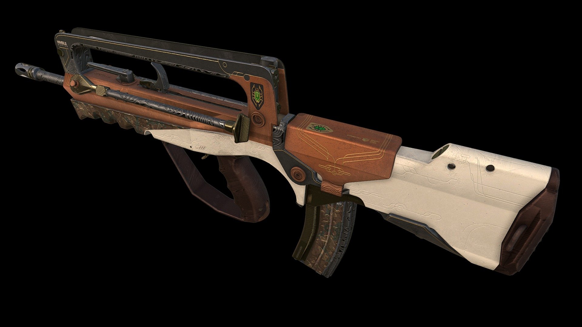 FAMAS - Nimble (CS2) - 3D model by tanapta [5ea8135] - Sketchfab