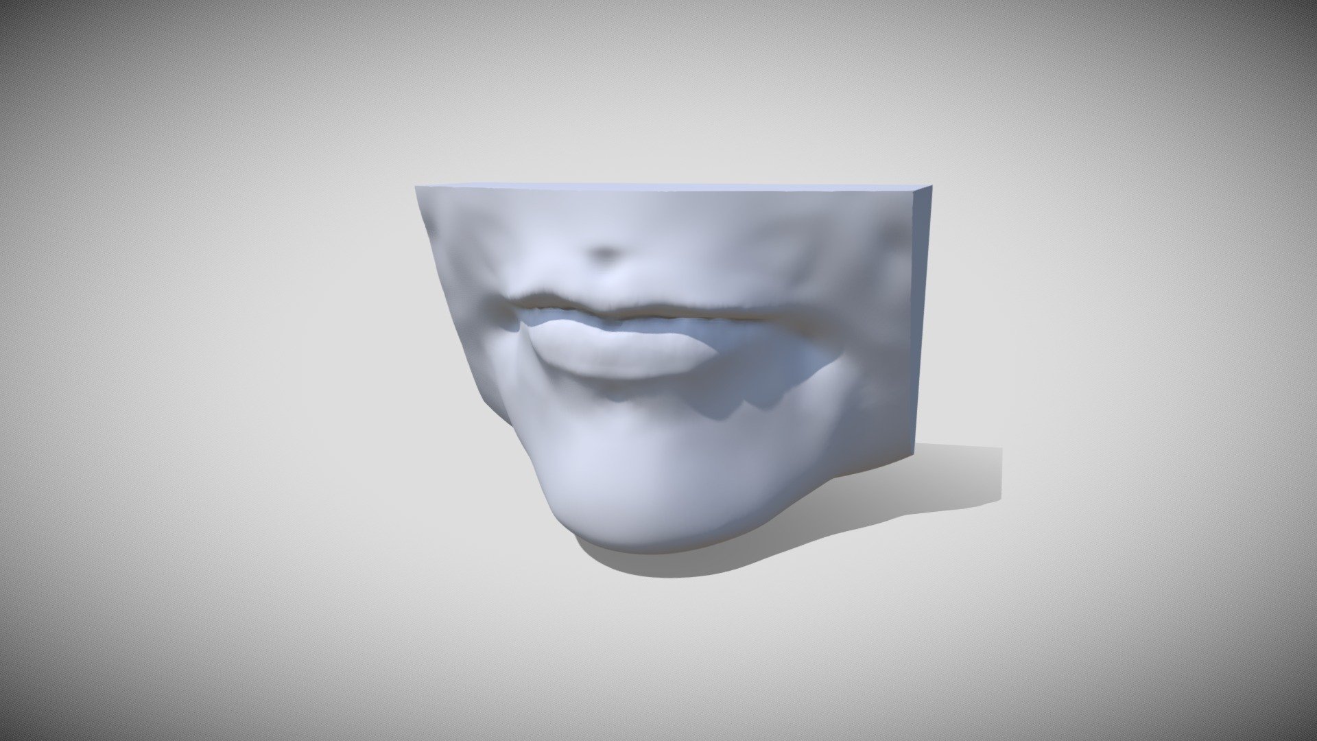Mouth Sculpt #1 - Download Free 3D model by RClark 3D (@rclark3d ...