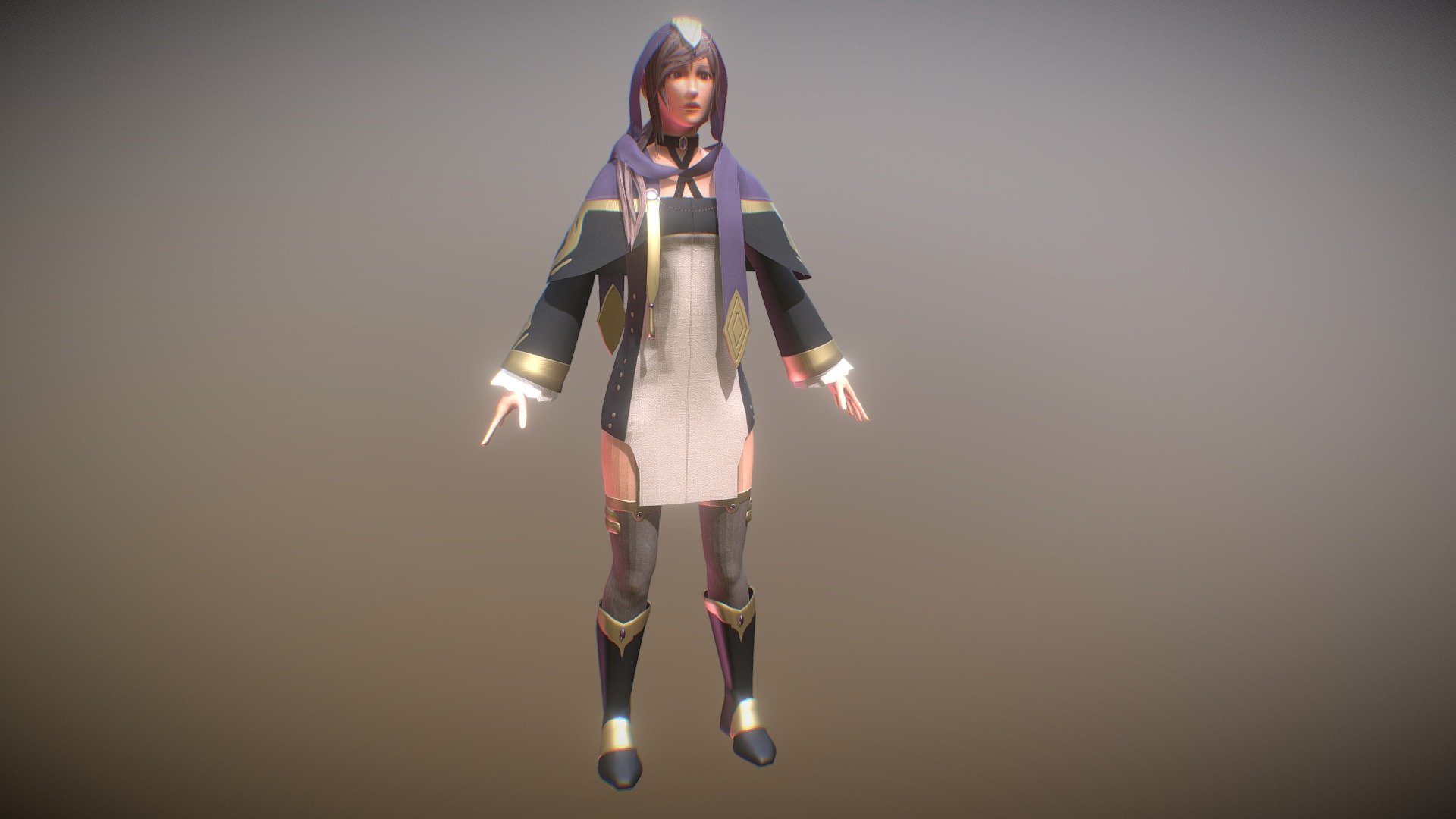 Milani WIP - 3D model by Meryl Santos (@jackettt) [5ea87a1] - Sketchfab