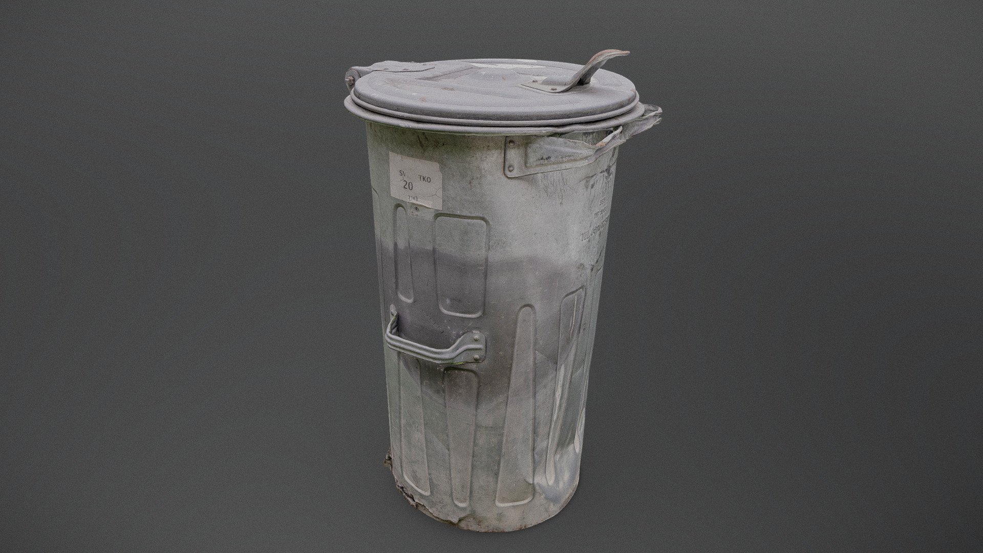 Gray concerte bricks trash - 3D model by matousekfoto [5ea8af6] - Sketchfab