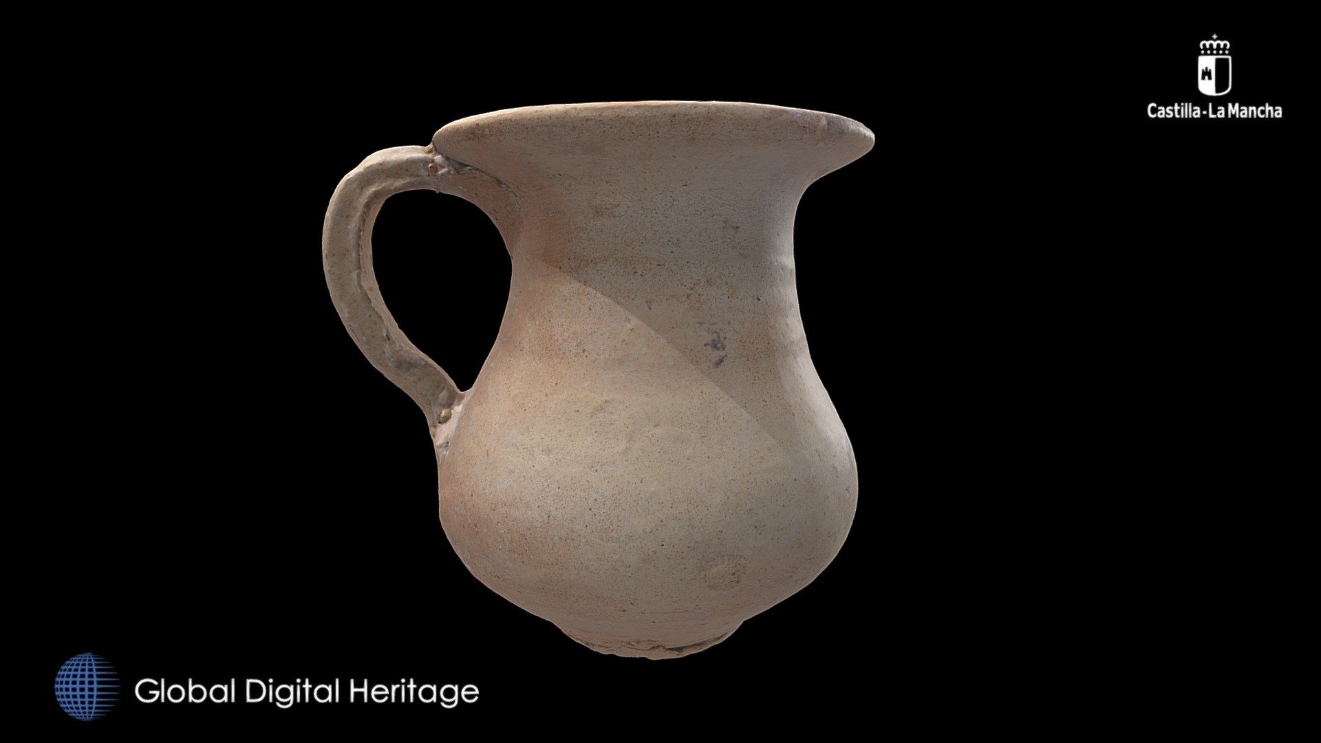 Roman Ceramic Jug, Castilla-La Mancha, Spain - Download Free 3D model ...