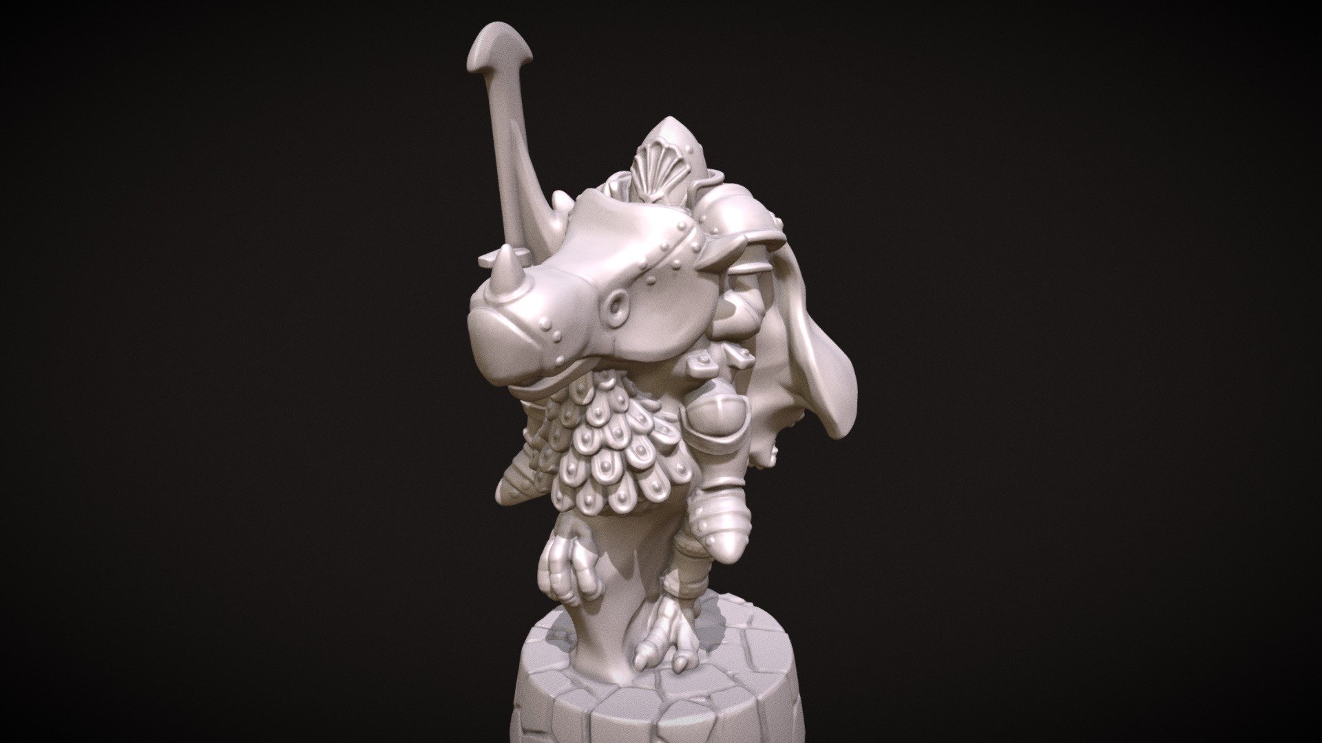Torumekia knight - 3D model by Nemo-MK2 [5eaa4aa] - Sketchfab