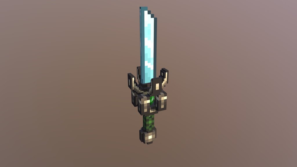 Diamond Sword - A 3D model collection by danprobert8 - Sketchfab