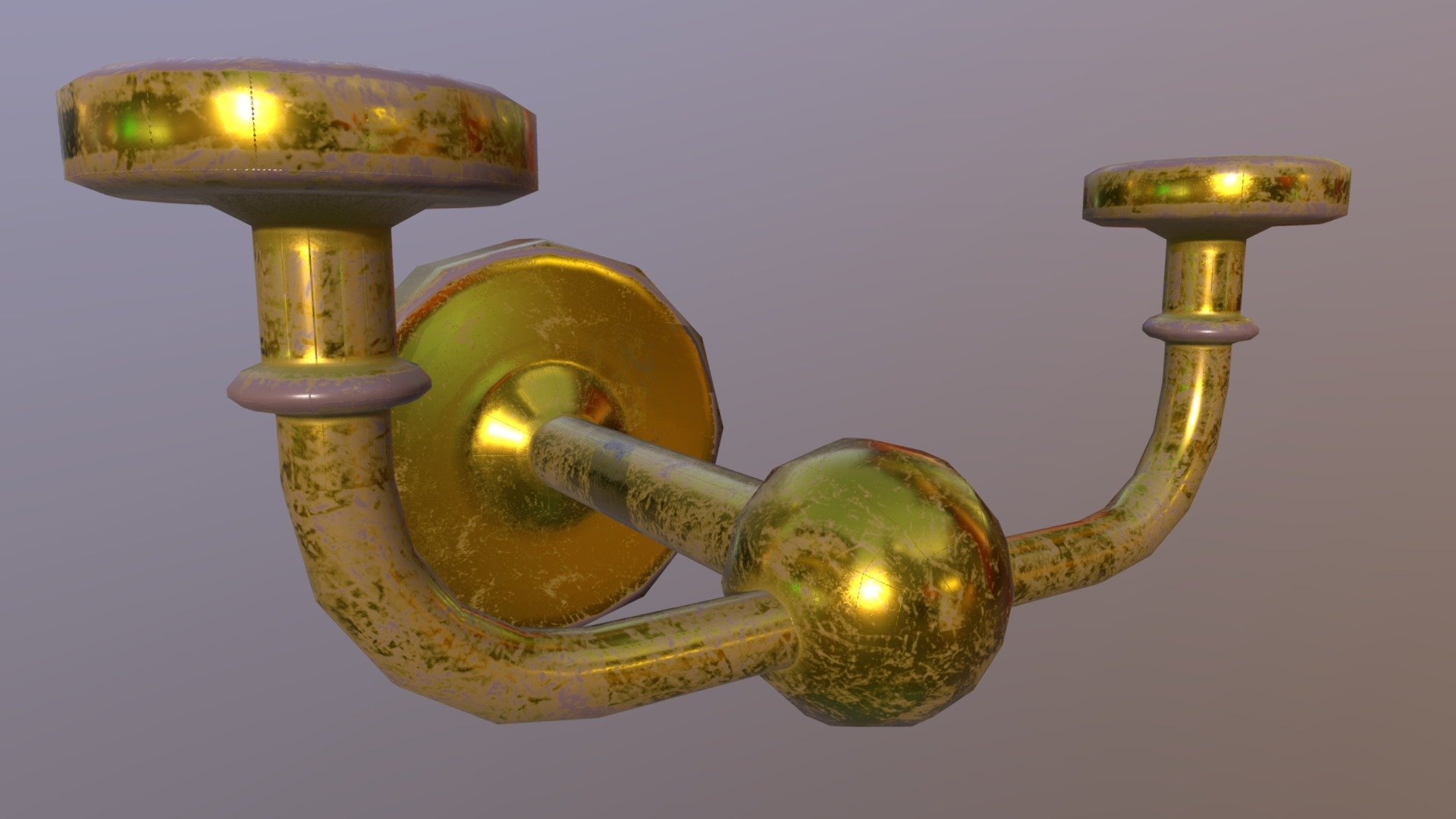 Bathroom Light Fixture - Buy Royalty Free 3D model by RubaQewar ...