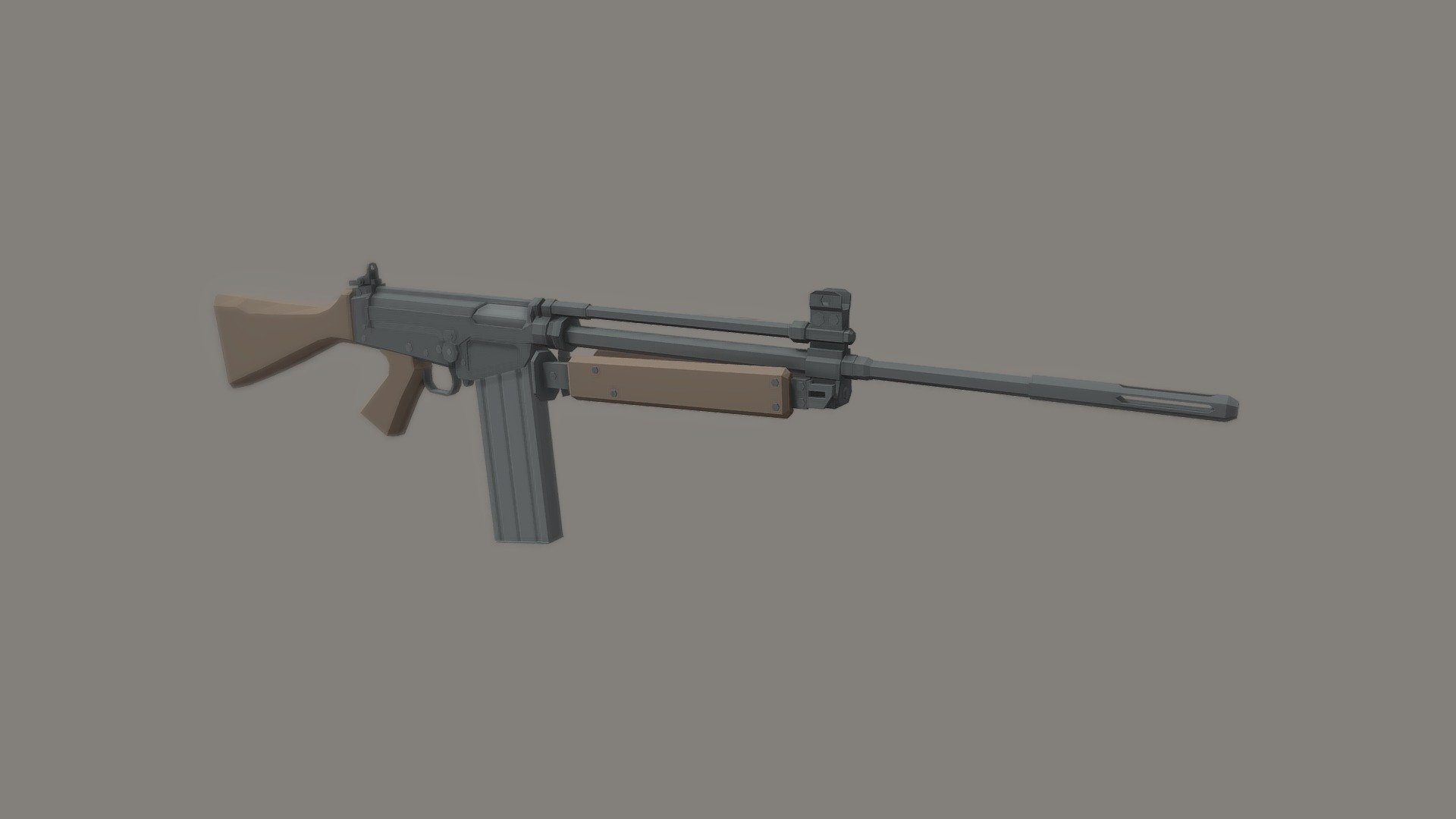 L2A1 - 3D model by Merukitty [5eb10db] - Sketchfab