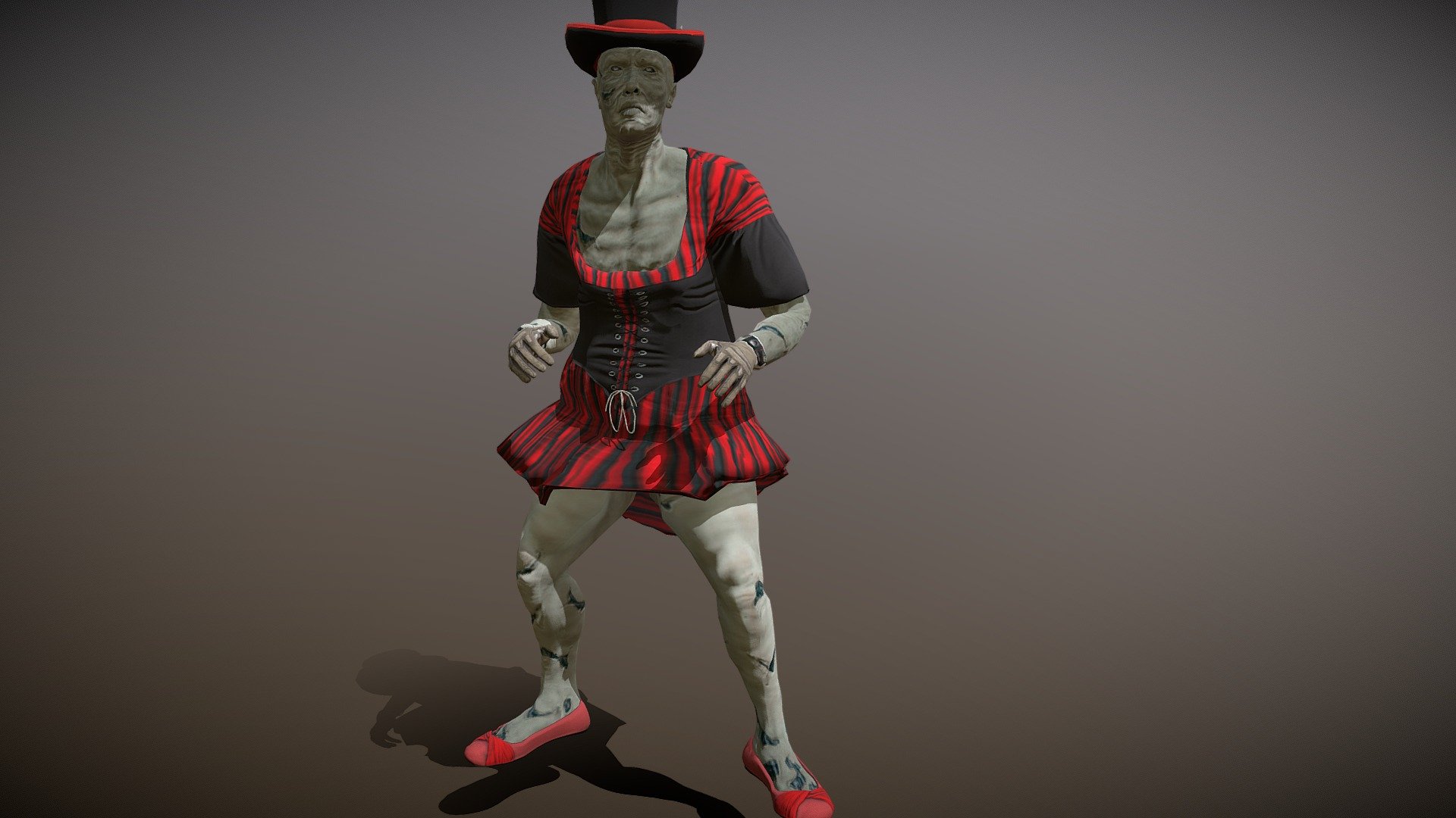Zombie Number 5 - Animated - Download Free 3D model by tonyflanagan ...