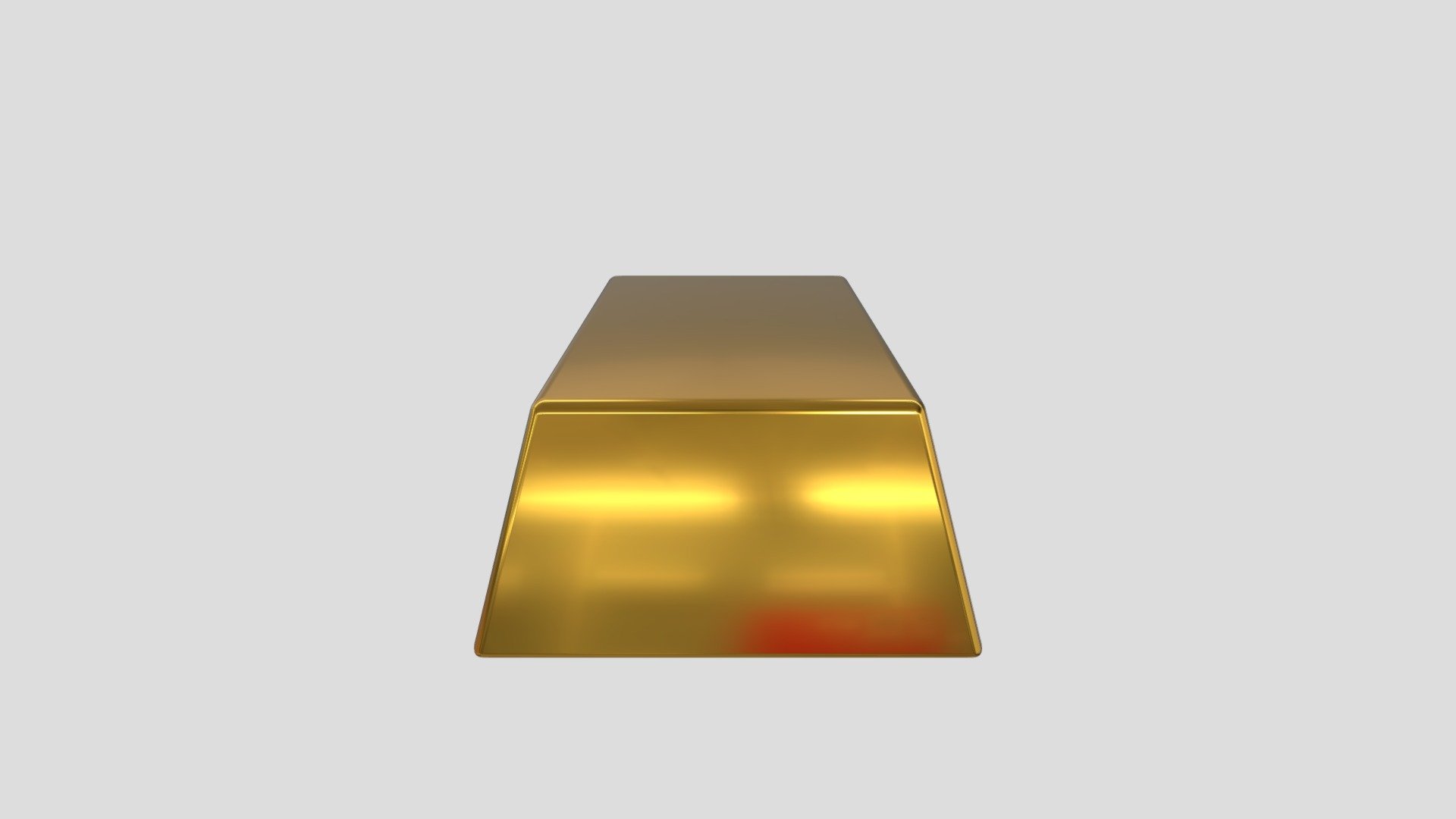 Gold bar - Download Free 3D model by rattenheimer [5eb3c22] - Sketchfab