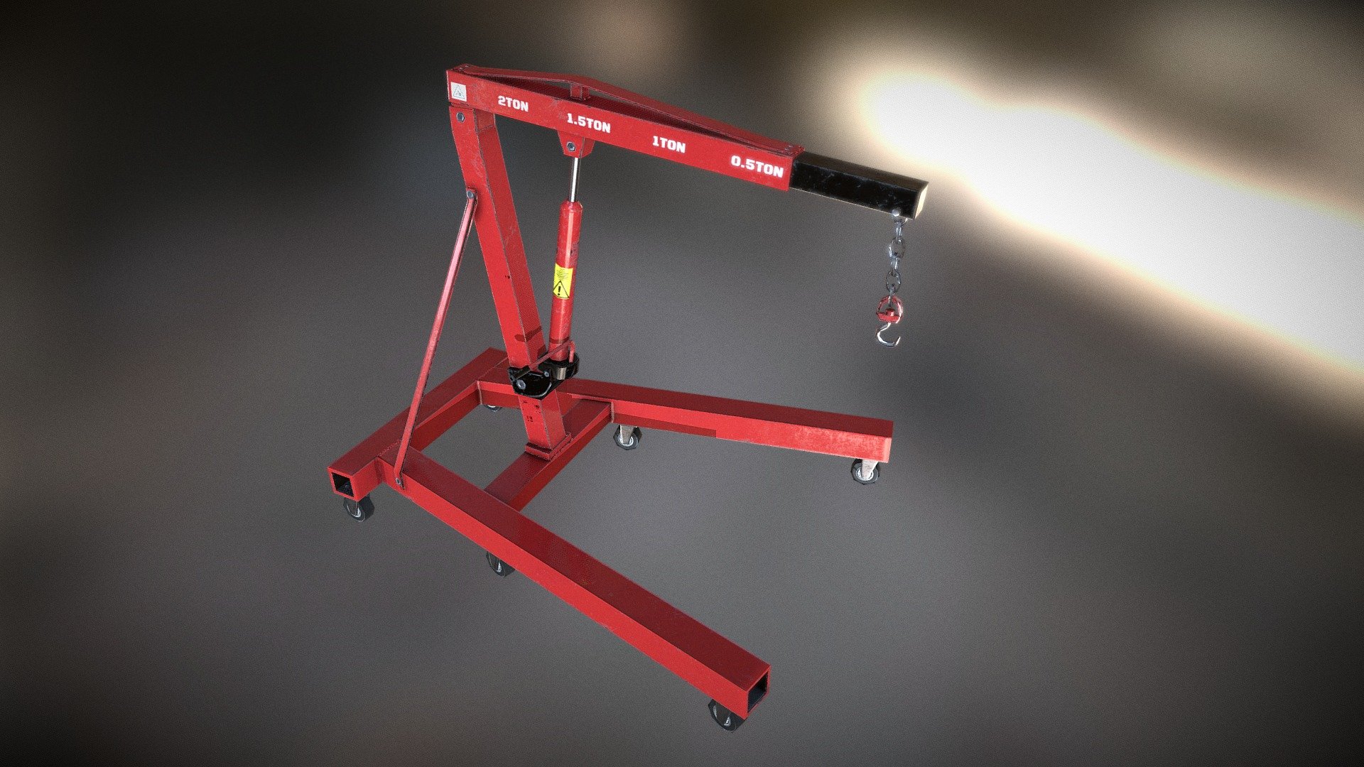 Engine Crane - 3D model by biagioniivano [5eb3e5b] - Sketchfab