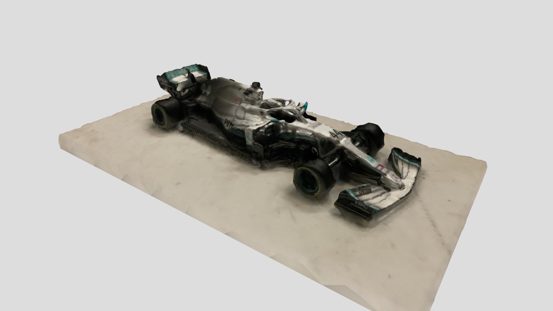 Charlie's Silver Model F1 Car - Download Free 3D model by MBD_VR ...
