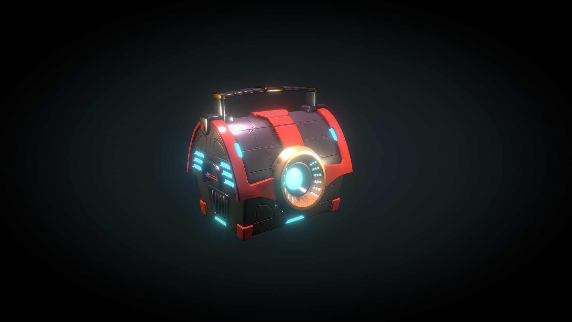 Tech Chest - 3D model by angusayres [5eb4e75] - Sketchfab