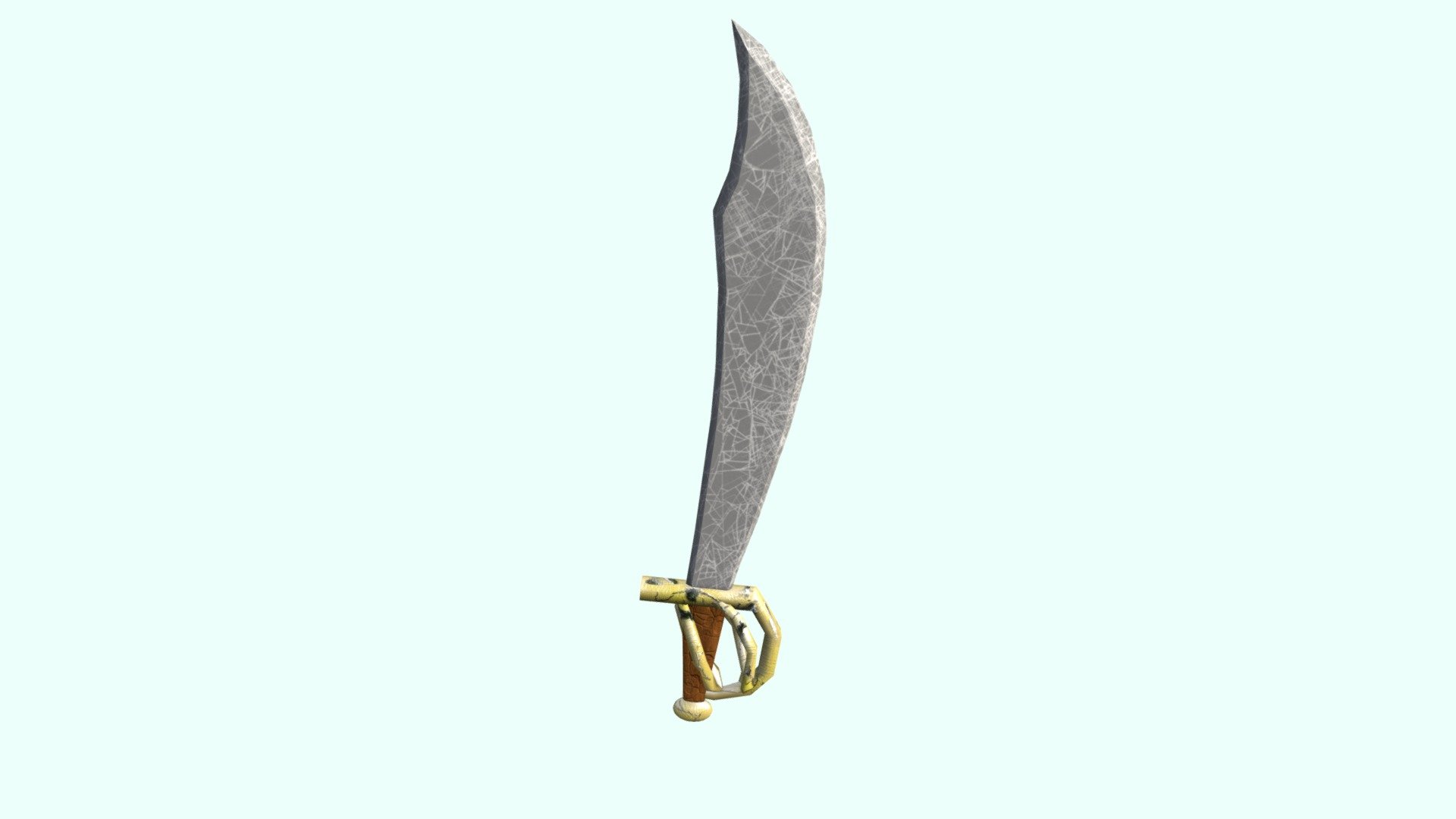 pirate sword - 3D model by C10.Loser [5eb5975] - Sketchfab