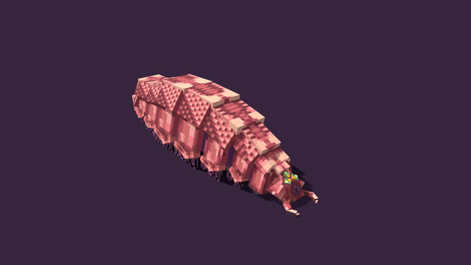 cute worm - Buy Royalty Free 3D model by yxdzy [5eb606a] - Sketchfab Store