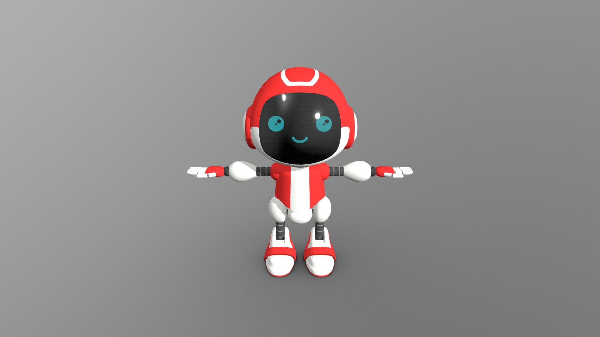 Robot Boy - 3D model by Volodymyr_Kuzmenko (@Sgt_Grapefruit) [5eb66fd ...