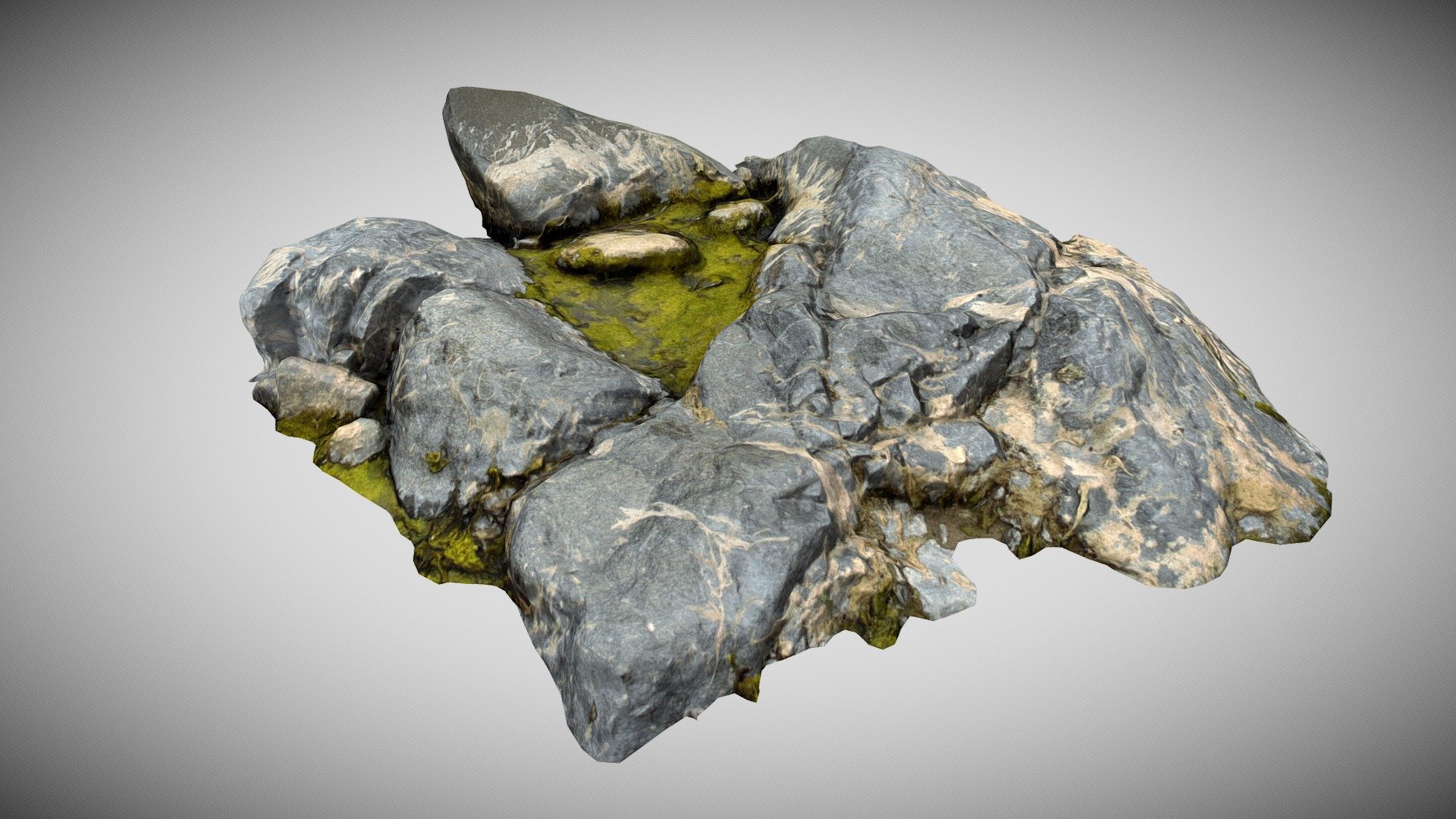 RiverRock_001 - 3D model by Unimodels.3D (@dujovnyalvaro) [5eb688c ...