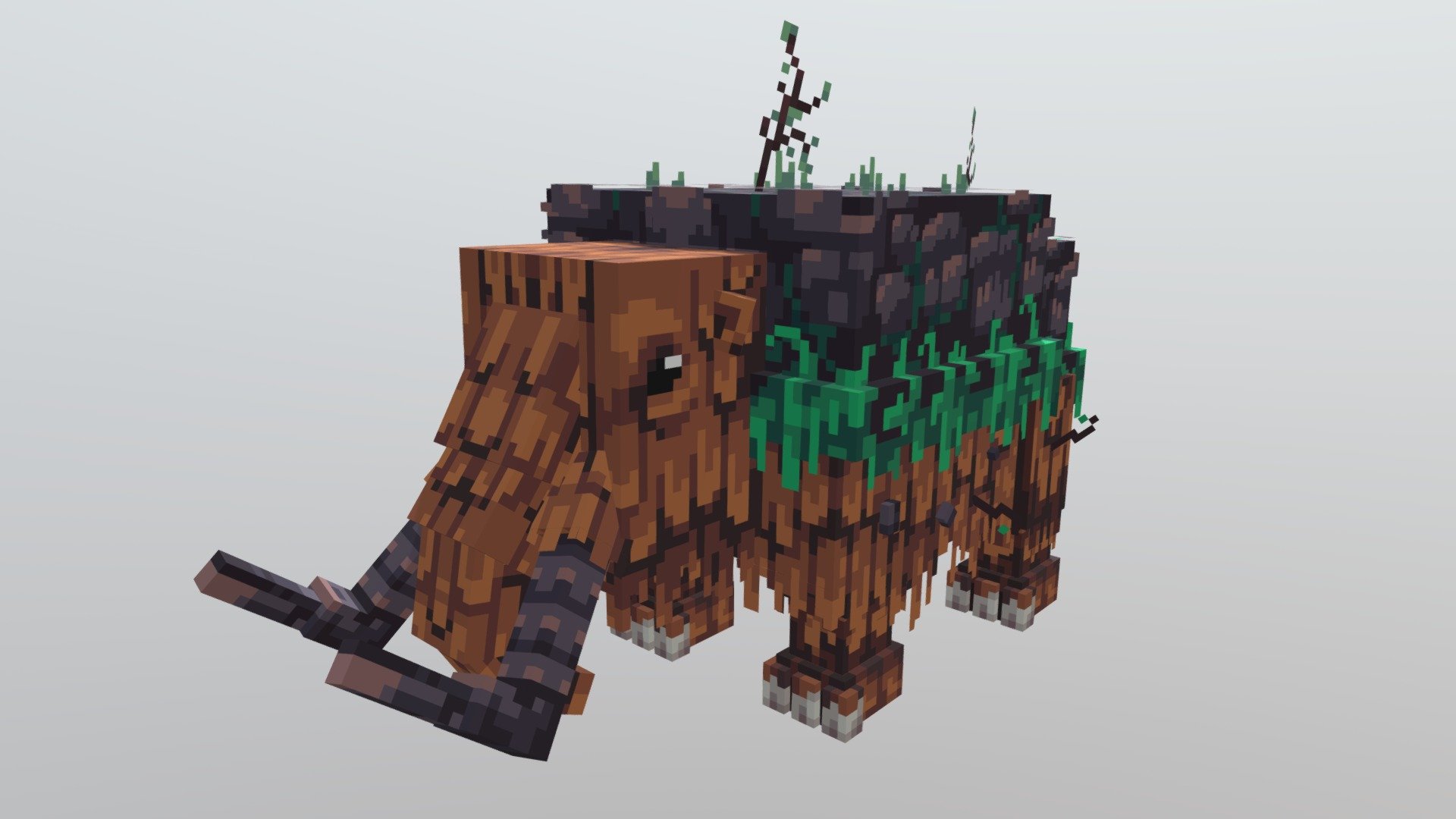 ForestMammoth [Blockbench] - 3D model by xingduansuzhao [5eb862c ...