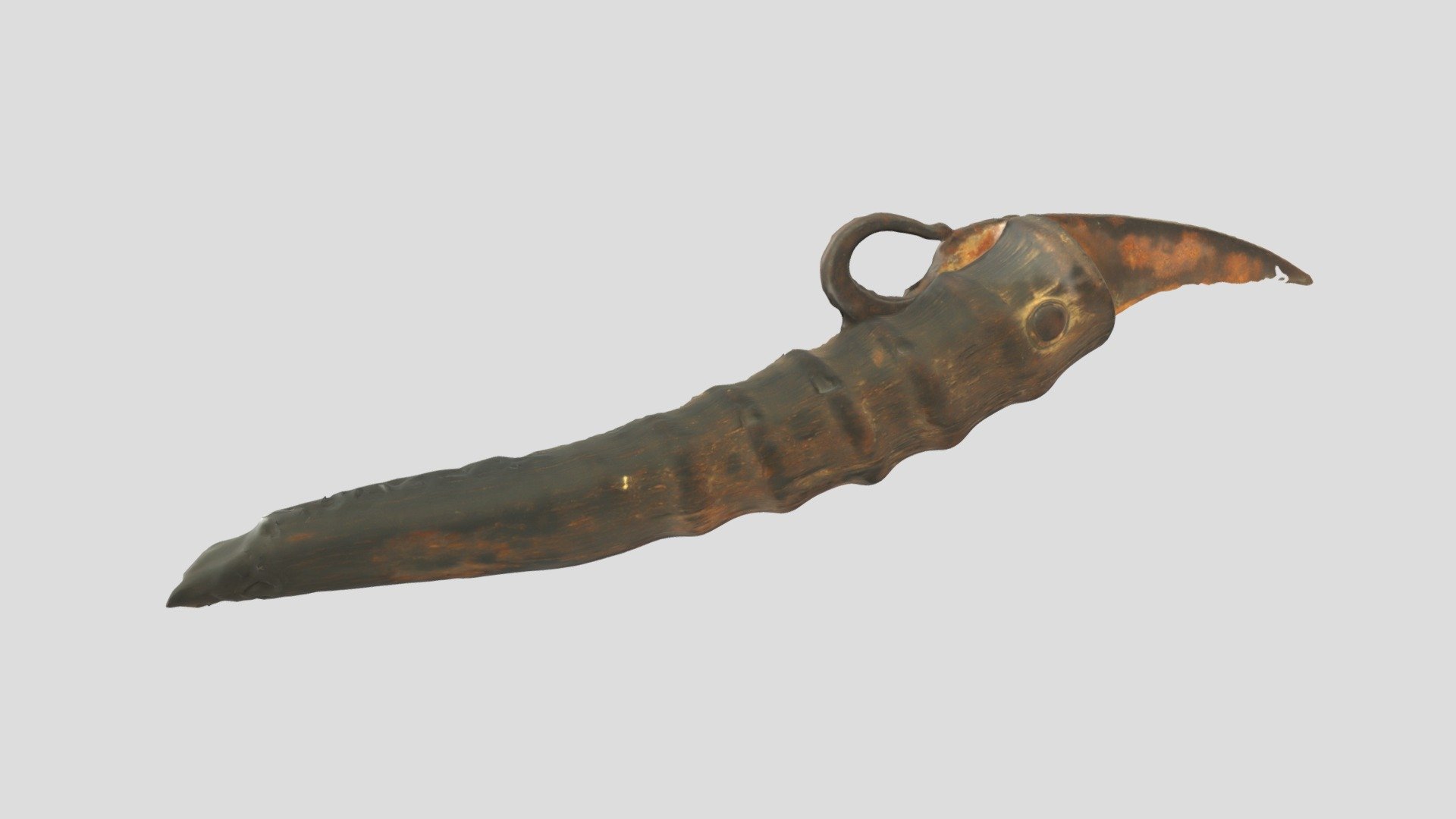 Opium Scoring Knife - 3D model by Union College [5eb8be0] - Sketchfab