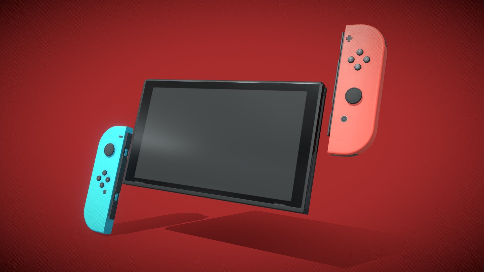 Nintendo Switch Low Poly - 3D model by André Bernardo (@andereberna ...