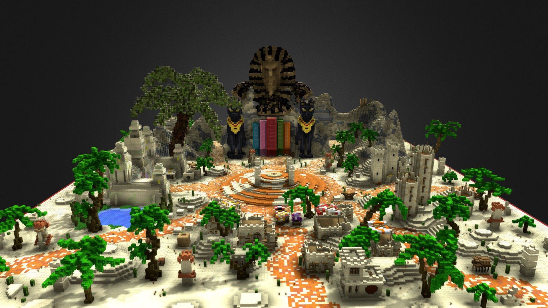 Desert Spawn Map - 3D model by IMBuilder [5eb9e06] - Sketchfab