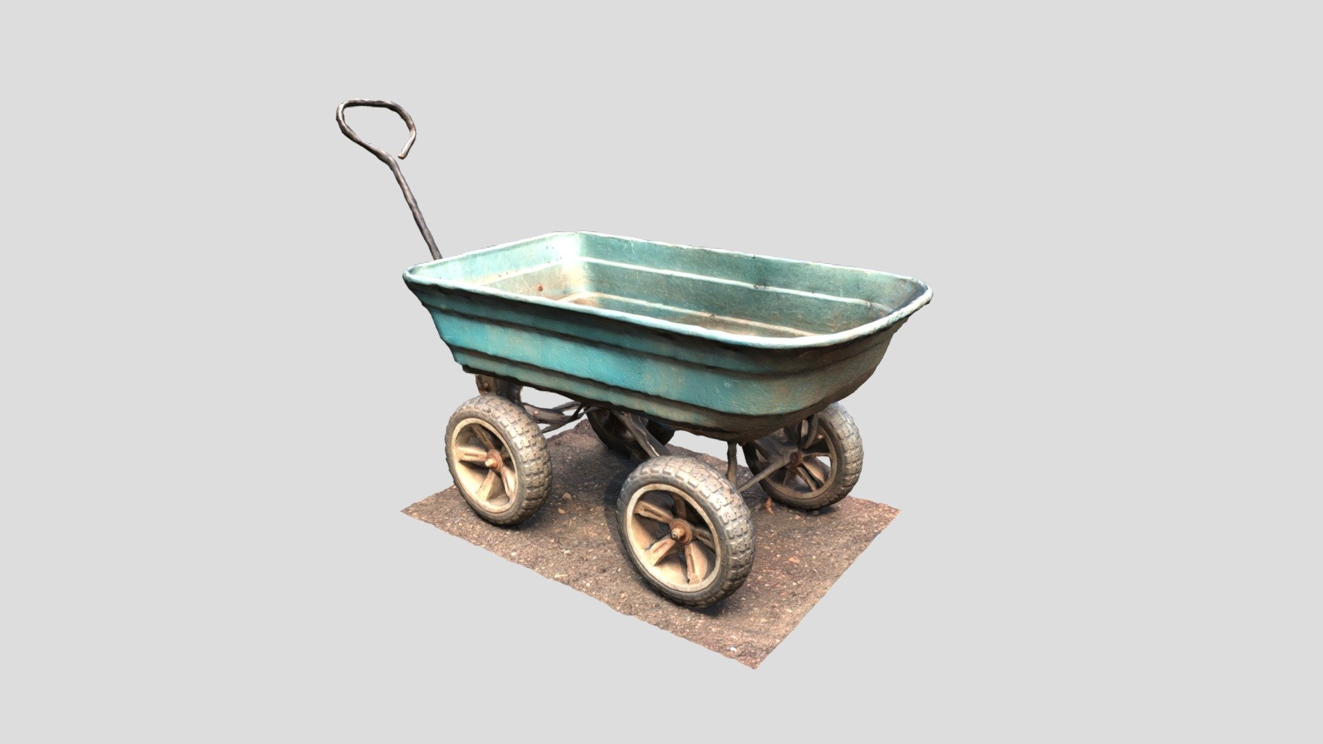 Cart - Download Free 3D model by robertmasiboda [5eba3c2] - Sketchfab
