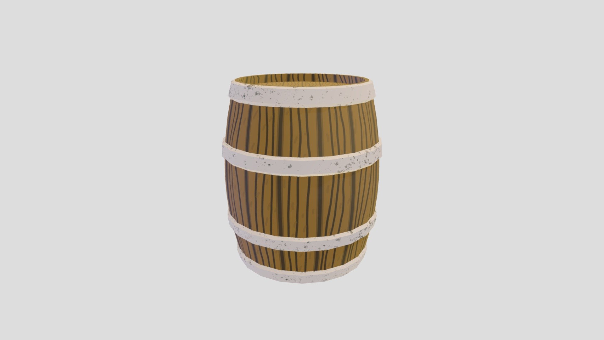 Barrel - 3D model by ChrisRamosGLU [5ebaf9f] - Sketchfab