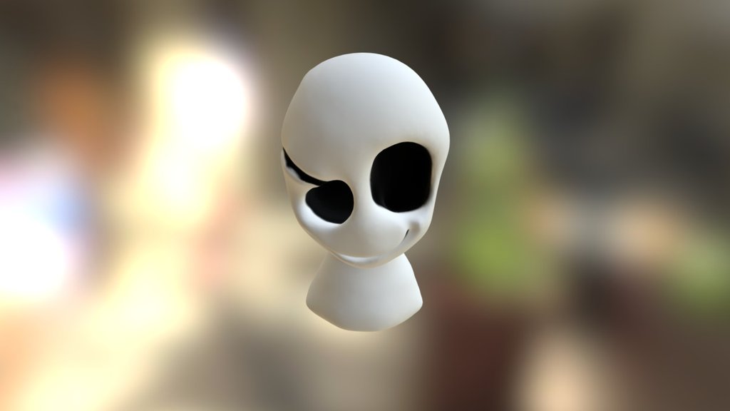 WD Gaster Bust - 3D model by Sag_Eddie_da_III [5ebb743] - Sketchfab