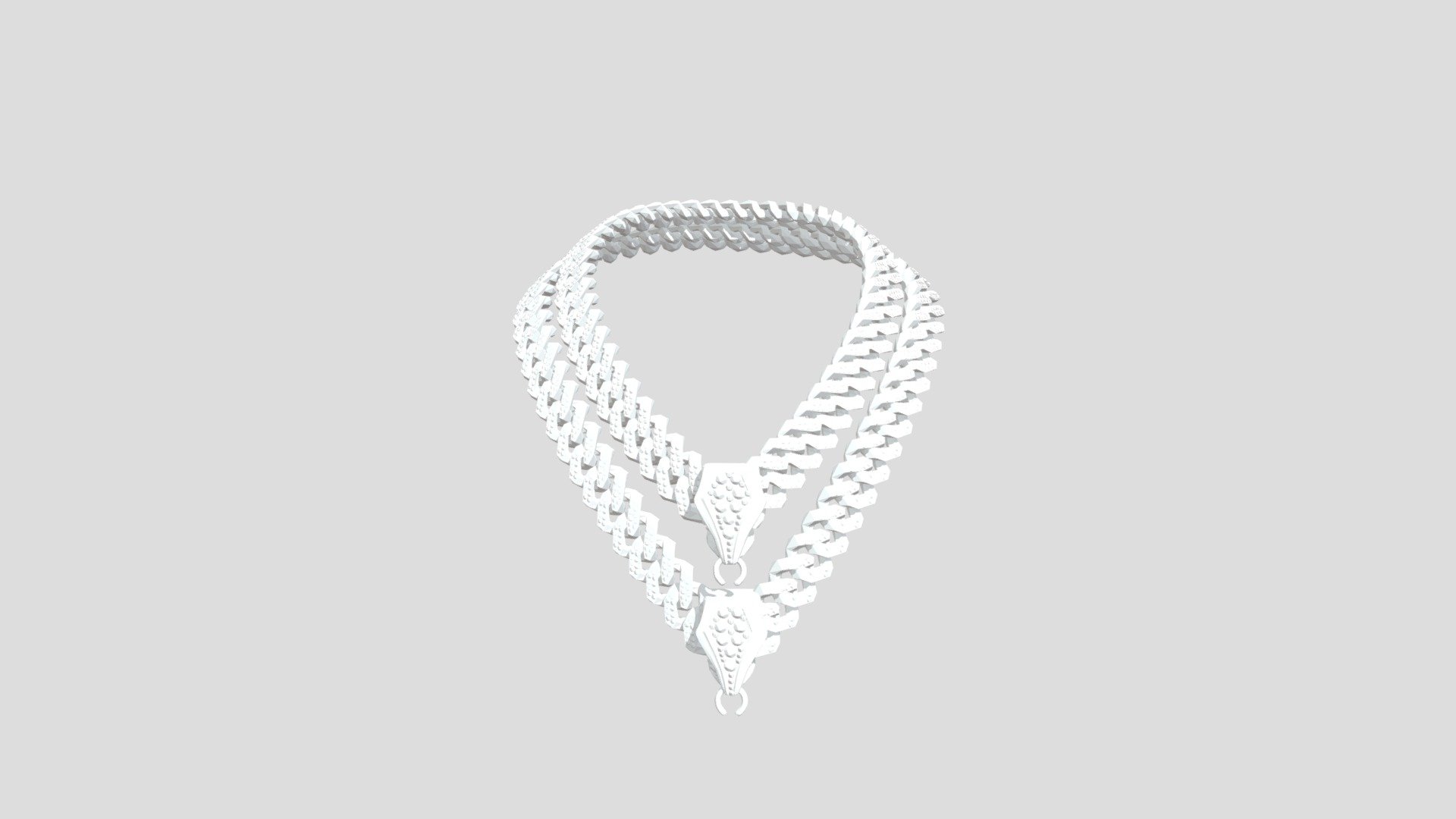 Cuban Link double Chain - Download Free 3D model by chaposcustoms ...