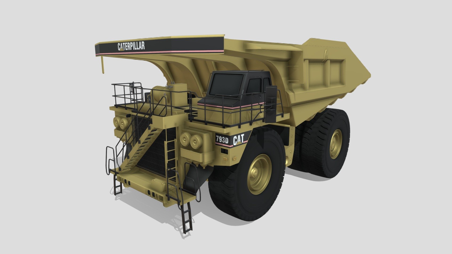 Caterpillar 793D - 3D model by The Learning Network ...