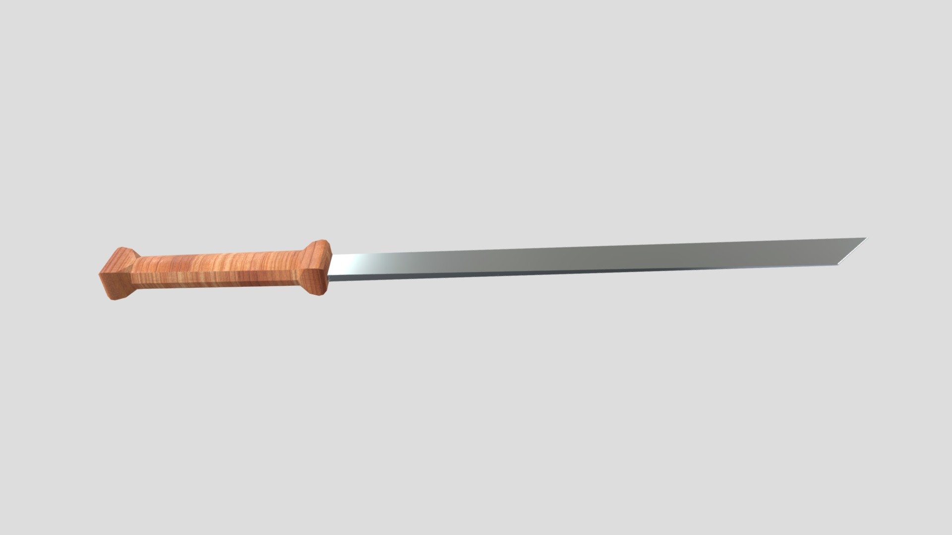 Basic one handed sword - Download Free 3D model by TheDragonicLich ...