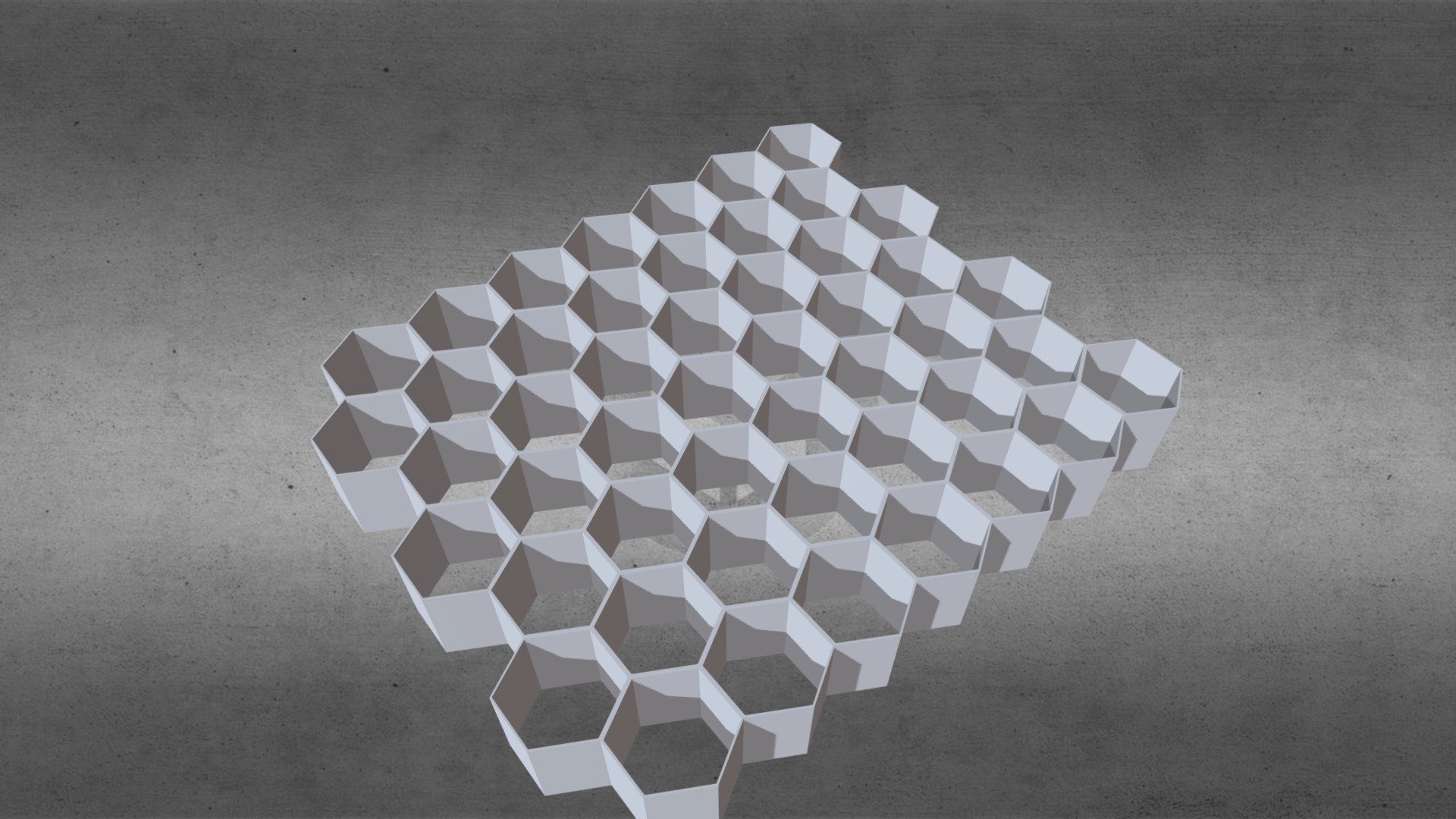 Hex Plate V1 - 3D model by masafuro [5ebdb84] - Sketchfab