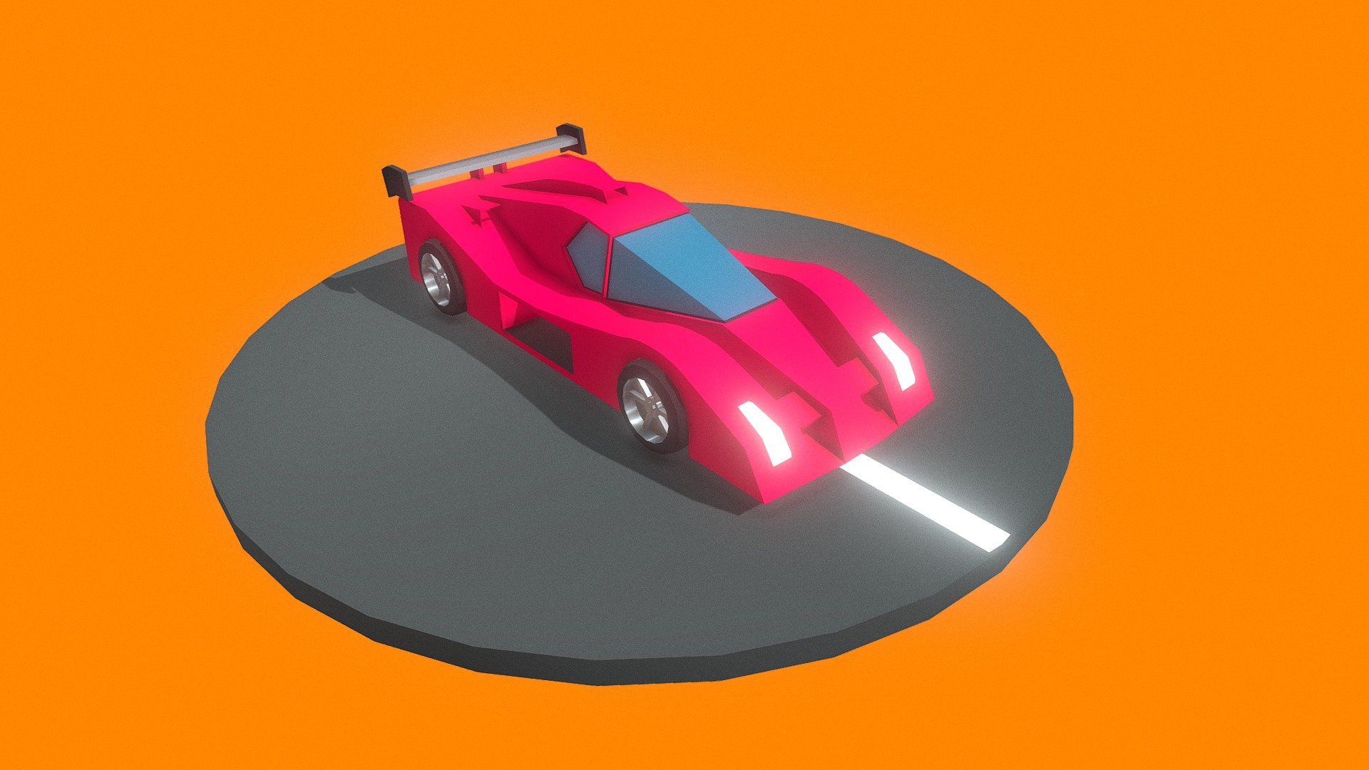 Low Poly Car - 3D model by İlhan Fehimovski (@ilhanfehimovski) [5ebdfed ...