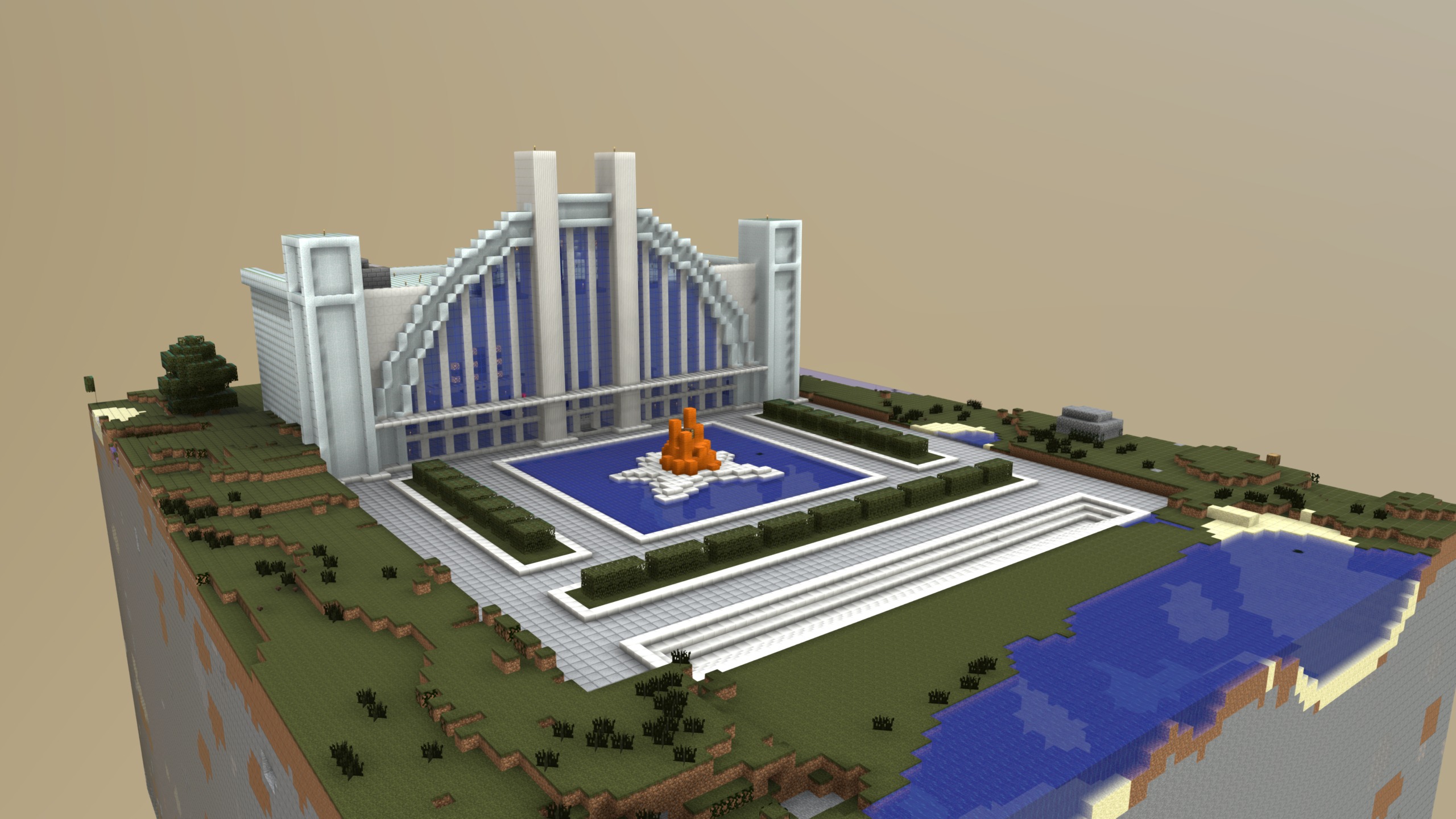Hall of Justice - 3D model by jefmes [5ebe02b] - Sketchfab