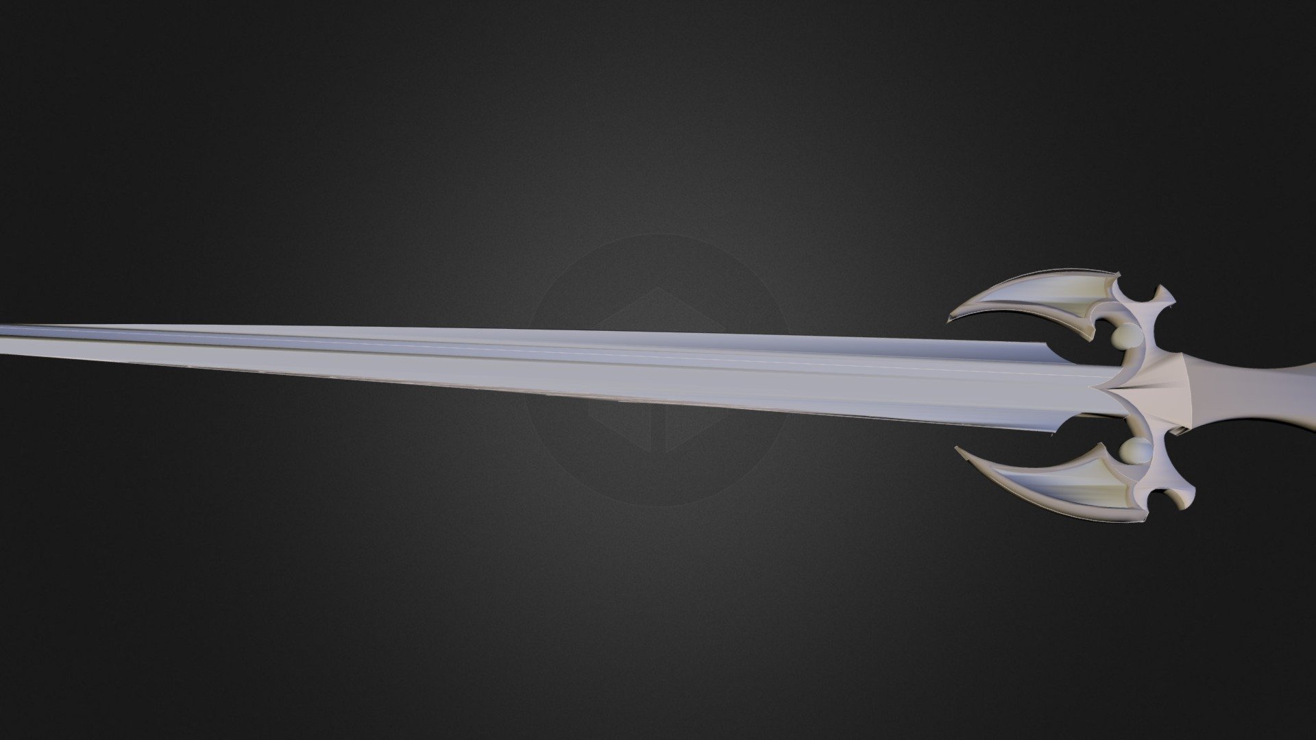 Espada Low Poly Sword - 3D model by 3DCloud.company (@3dcloud) [5ec0400 ...