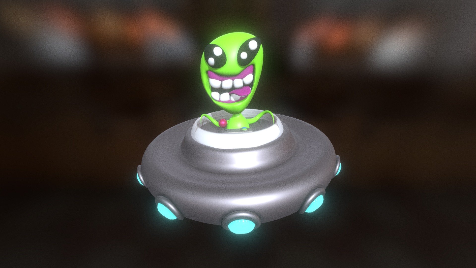 Goofy Green - Download Free 3D model by uosew [5ec1068] - Sketchfab