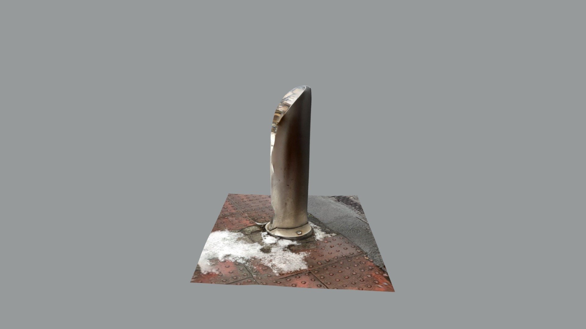 Pedestrian crossing metal bar - Download Free 3D model by Alex Stacey ...