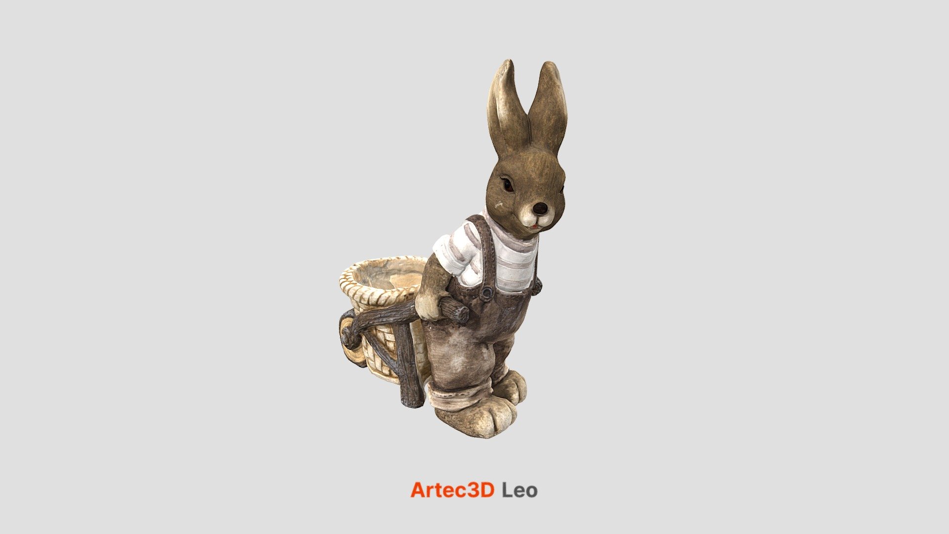 Rabbit with texture - 3D model by Artec 3D [5ec29e8] - Sketchfab