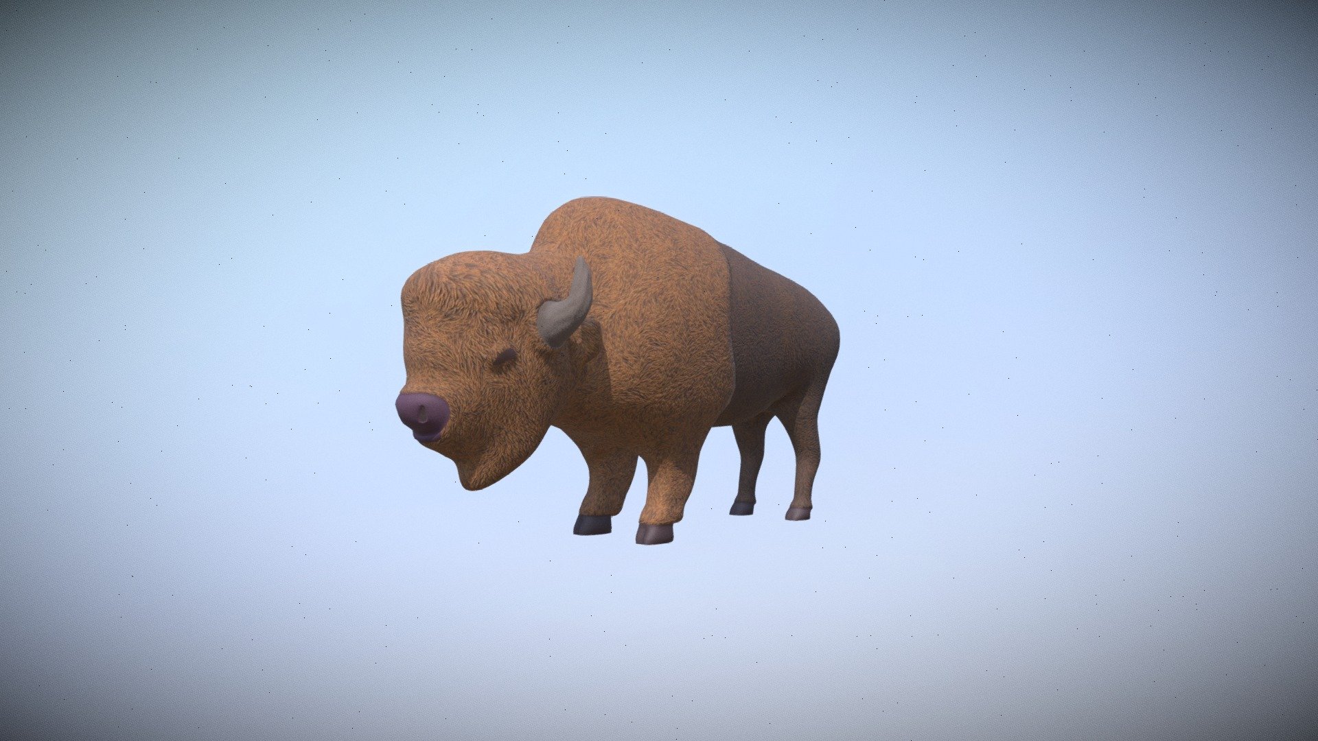 American Bison - 3D model by Taylor McArthur (@tmcarthur) [5ec2c5b ...