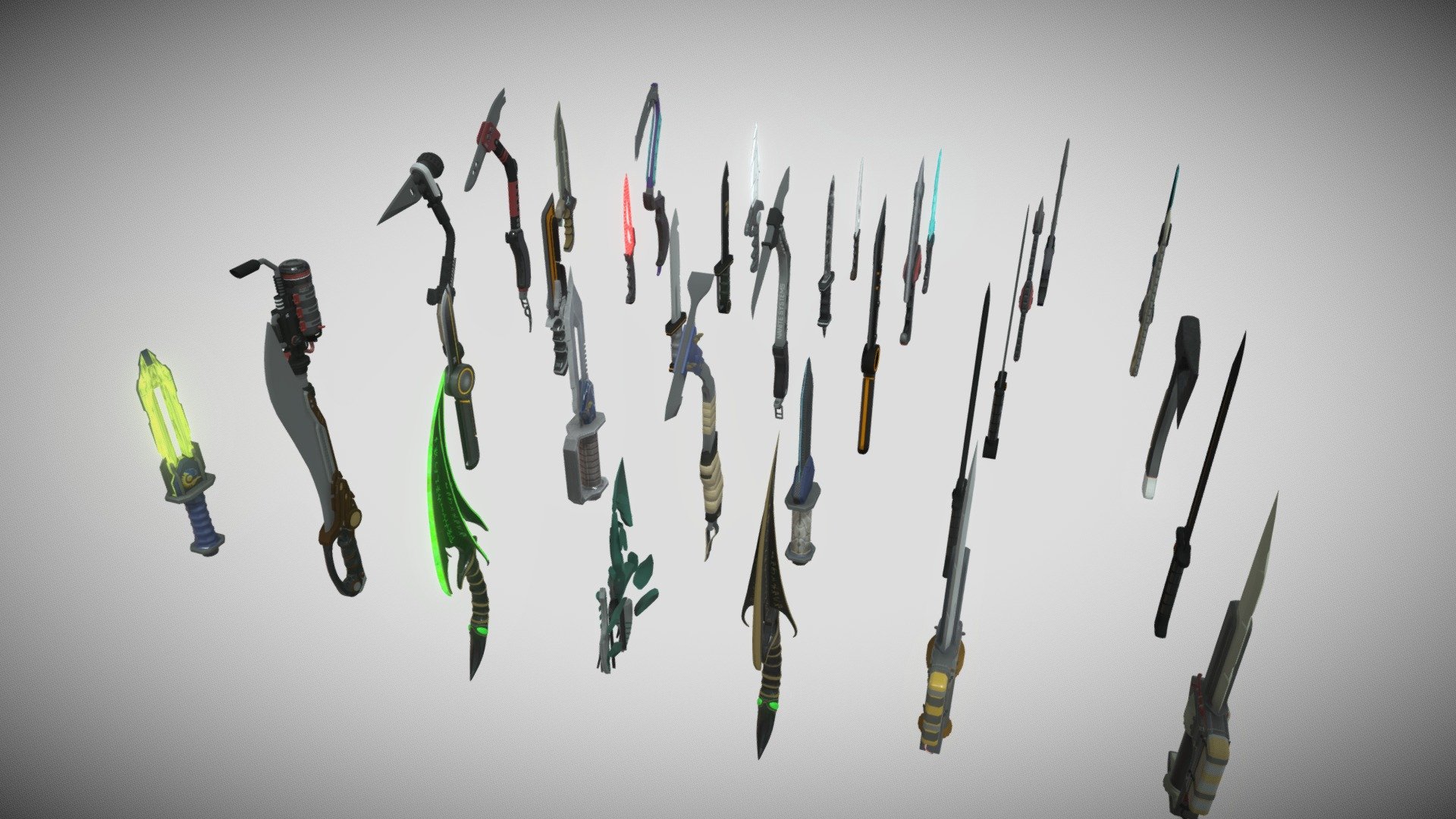 Planetside2 Melee pack - Download Free 3D model by photon (that one larry) (@Professor_E12 ...