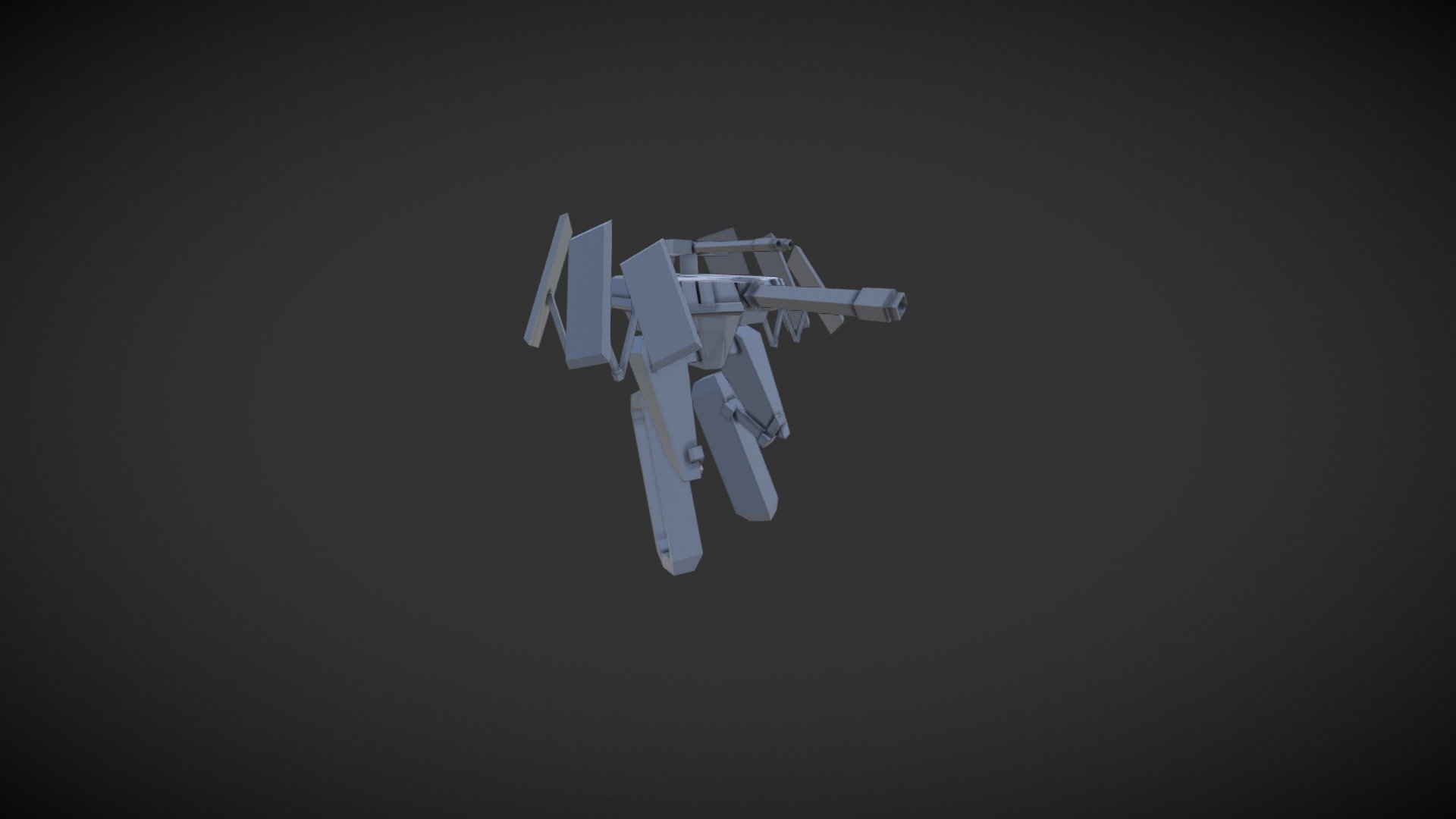 Mech Concept 1 - 3D model by mercer77 [5ec3411] - Sketchfab