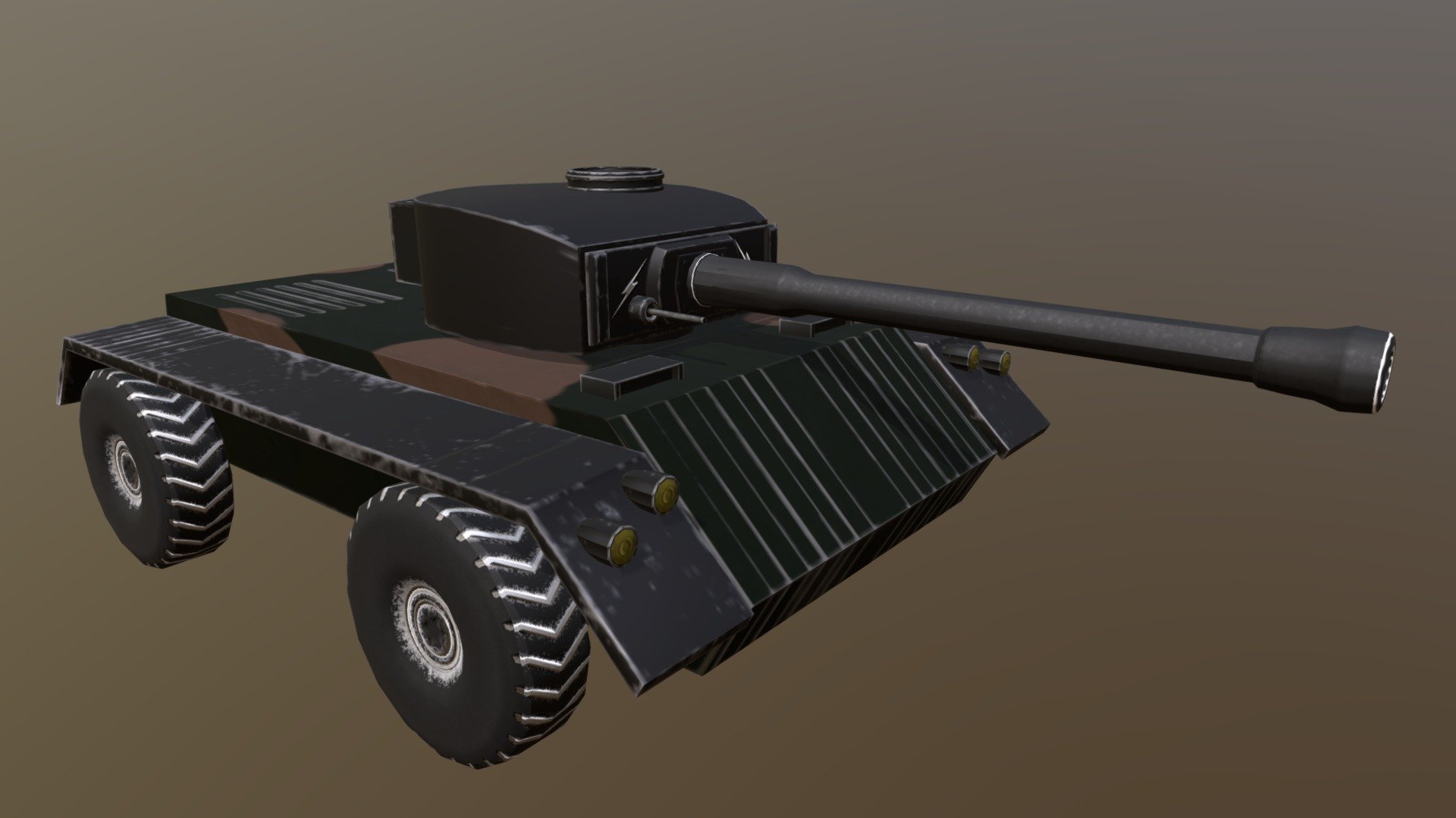 Tank / low poly - 3D model by okan_kc [5ec3a9c] - Sketchfab
