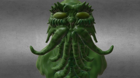Cthulhu - 3D model by Devin Smythe (@Devin.Smythe) [5ec3b25] - Sketchfab