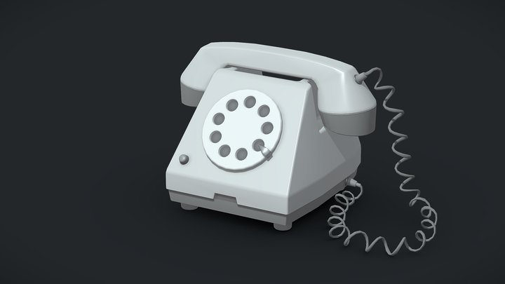 Telephone 3D models - Sketchfab