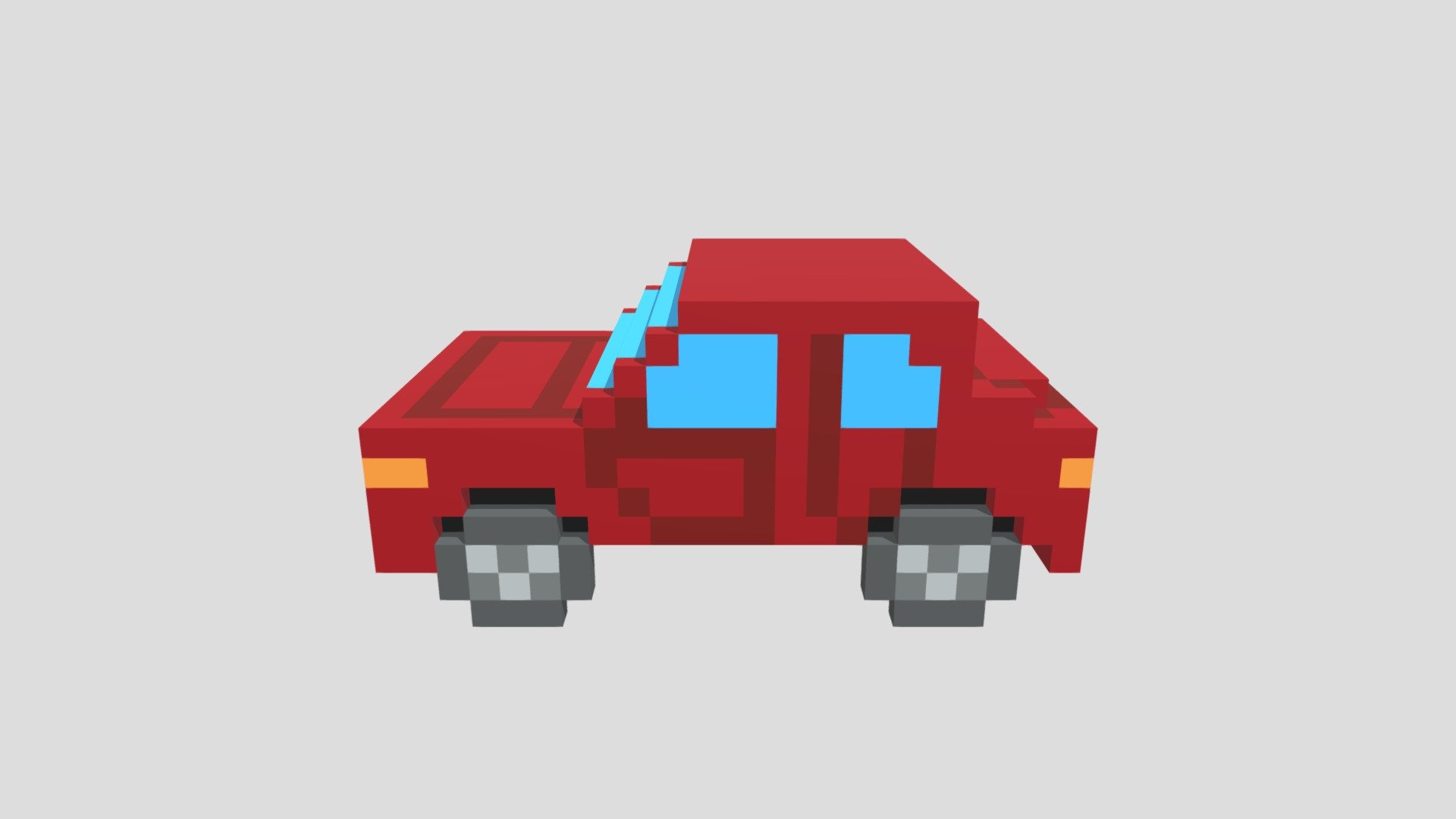 Car voxel - Download Free 3D model by totha.sztj [5ec4bb2] - Sketchfab