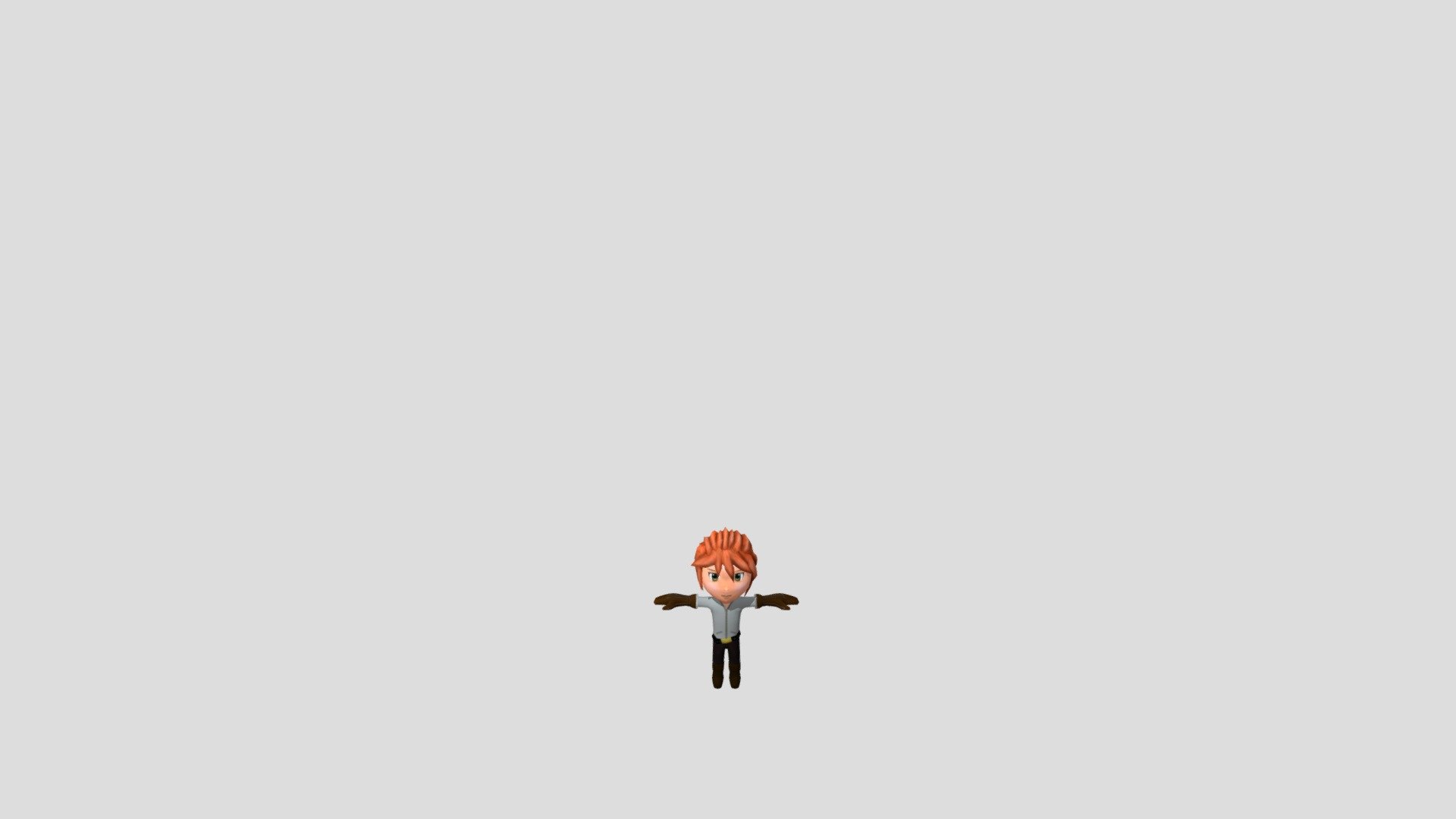 Chibi Anime 3D character - 3D model by borja.prieto.pardo [5ec58a9 ...