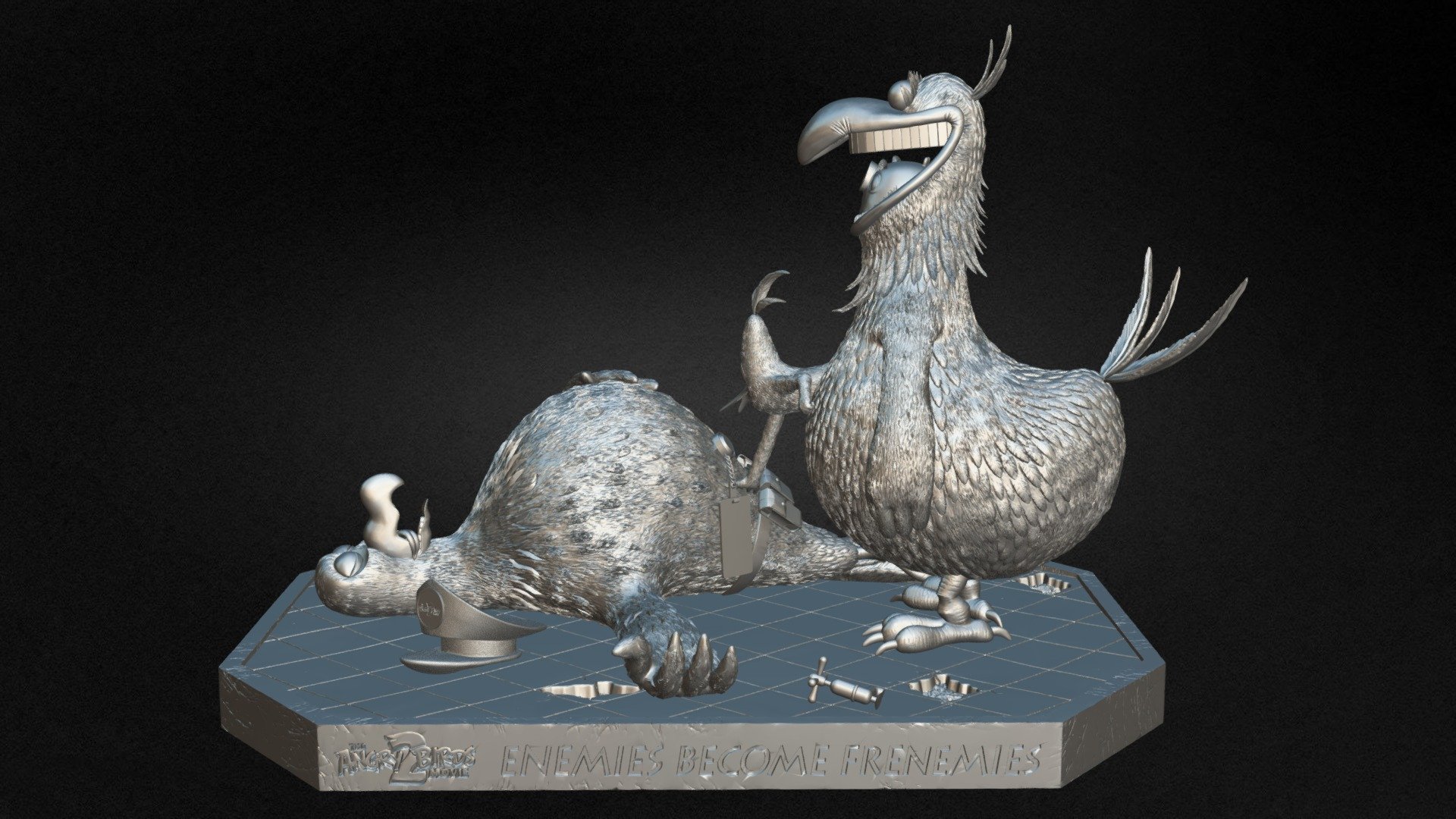 Harvey Angry Birds - Buy Royalty Free 3D model by Yacine BRINIS ...
