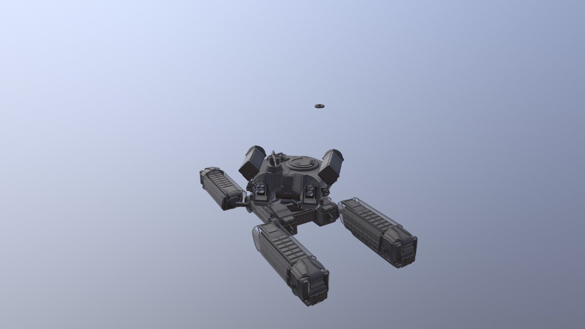 AA Mech - 3D model by shermaan [5ec9567] - Sketchfab